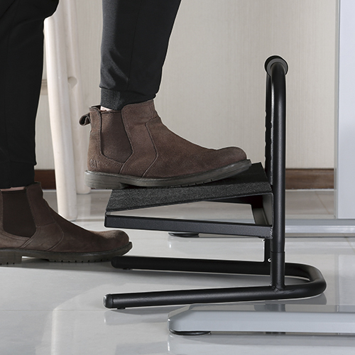 Height Adjustable Steel Footrest with Handle Supplier and Manufacturer ...