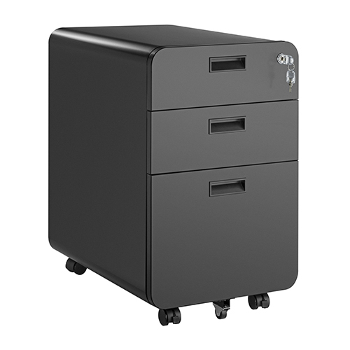 3-Drawer Locking Mobile File Cabinet Supplier and Manufacturer- LUMI