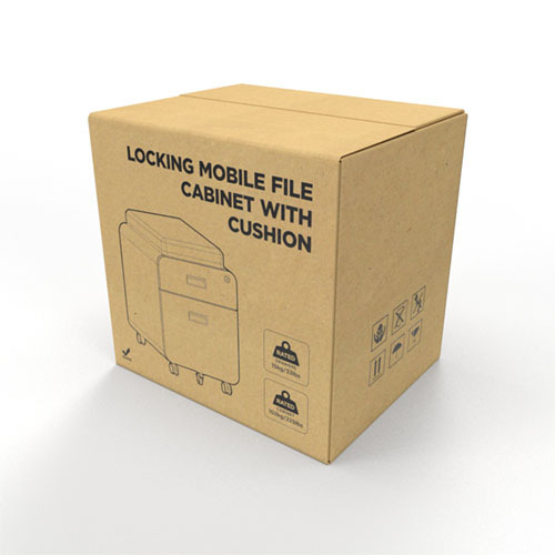 2-Drawer Locking Mobile File Cabinet with Cushion Supplier and ...