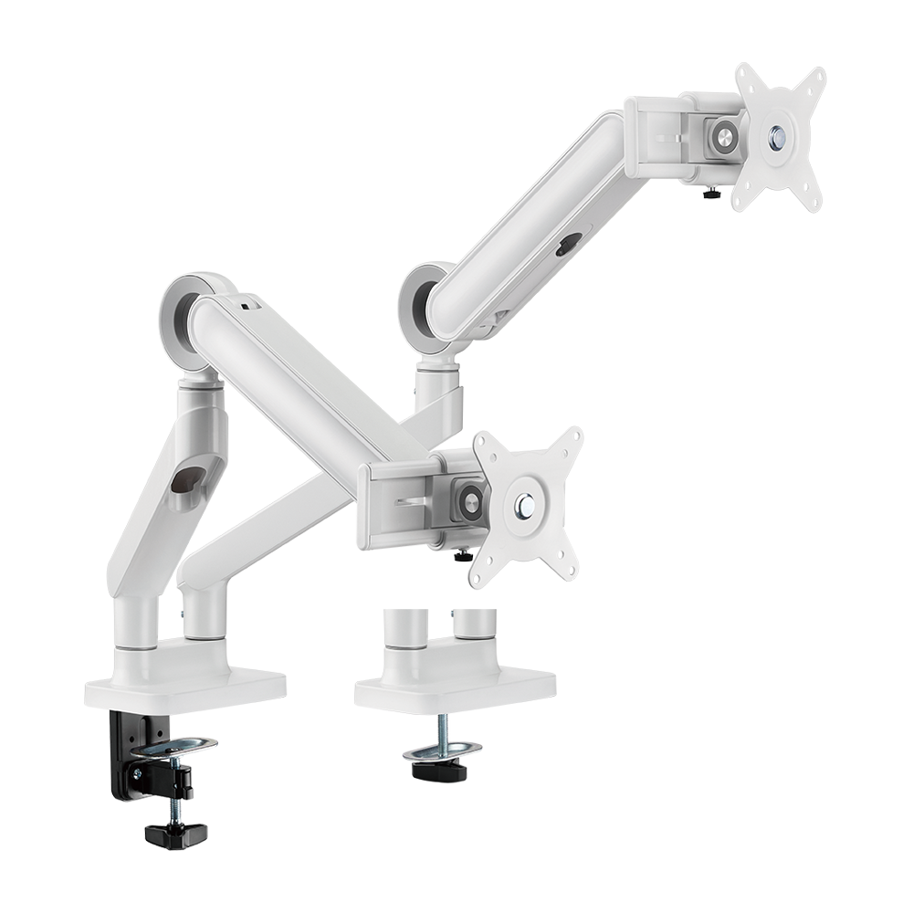 Designer Premium Dual Monitor Spring-Assisted Monitor Arm with Slider ...