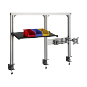 Desk Rail System for 1200mm Worksurface Supplier and Manufacturer- LUMI