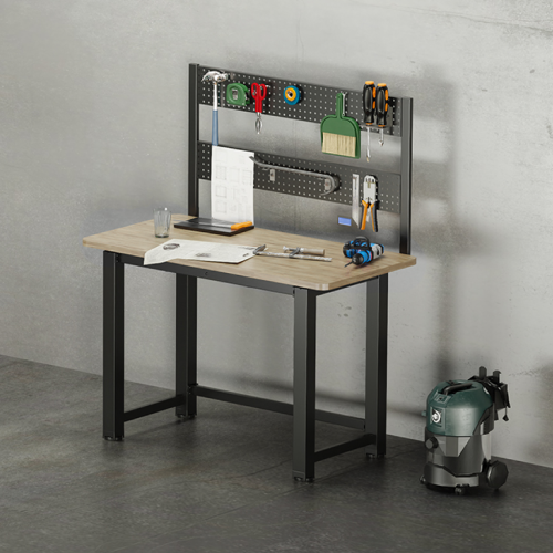 Fixed Workbench with Compact Solid Wood Surface Supplier and Manufacturer- LUMI