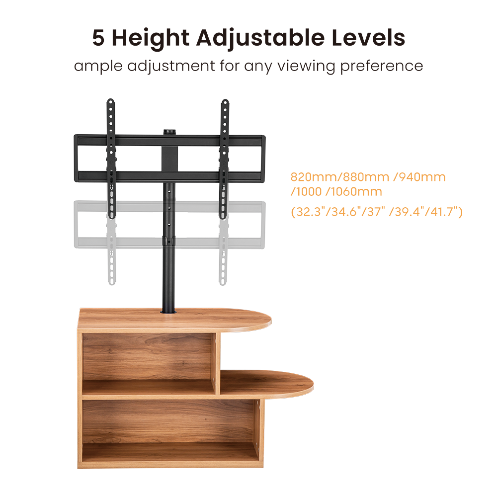 Japanese-Style Studio TV Floor Stand Supplier and Manufacturer- LUMI