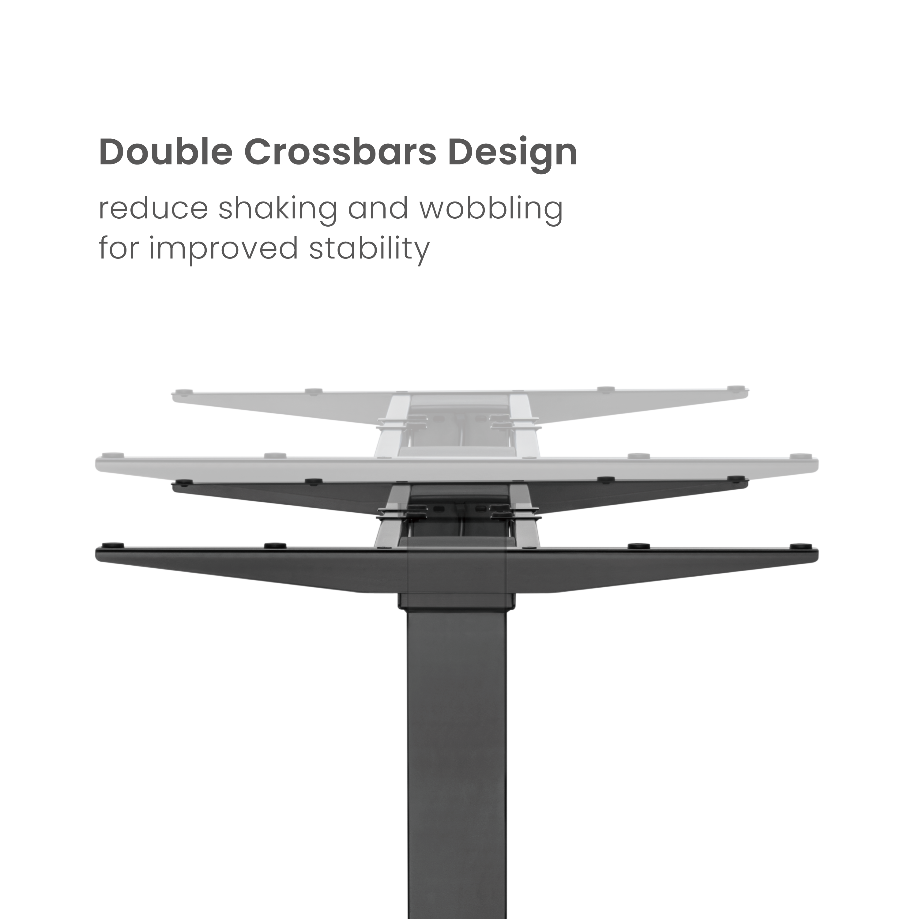 Practical 3-Stage Dual-Motor Sit-Stand Desk (Reversed) Supplier and ...