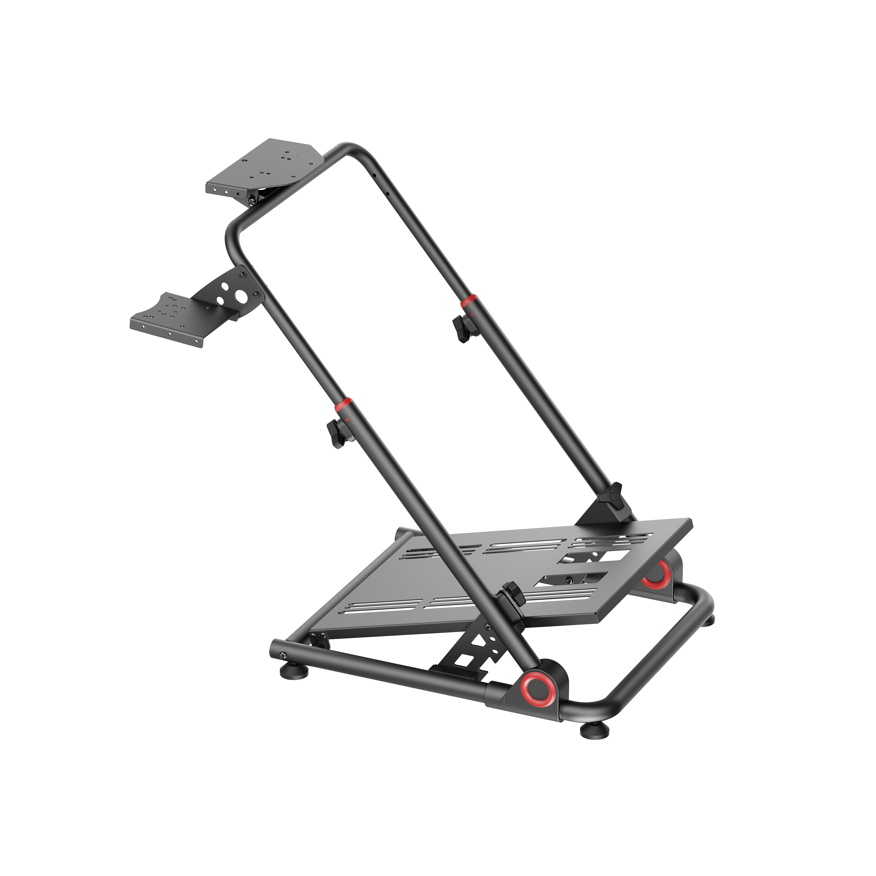 Folding Racing Simulator Wheel Stand with Gear Shifter Supplier and ...