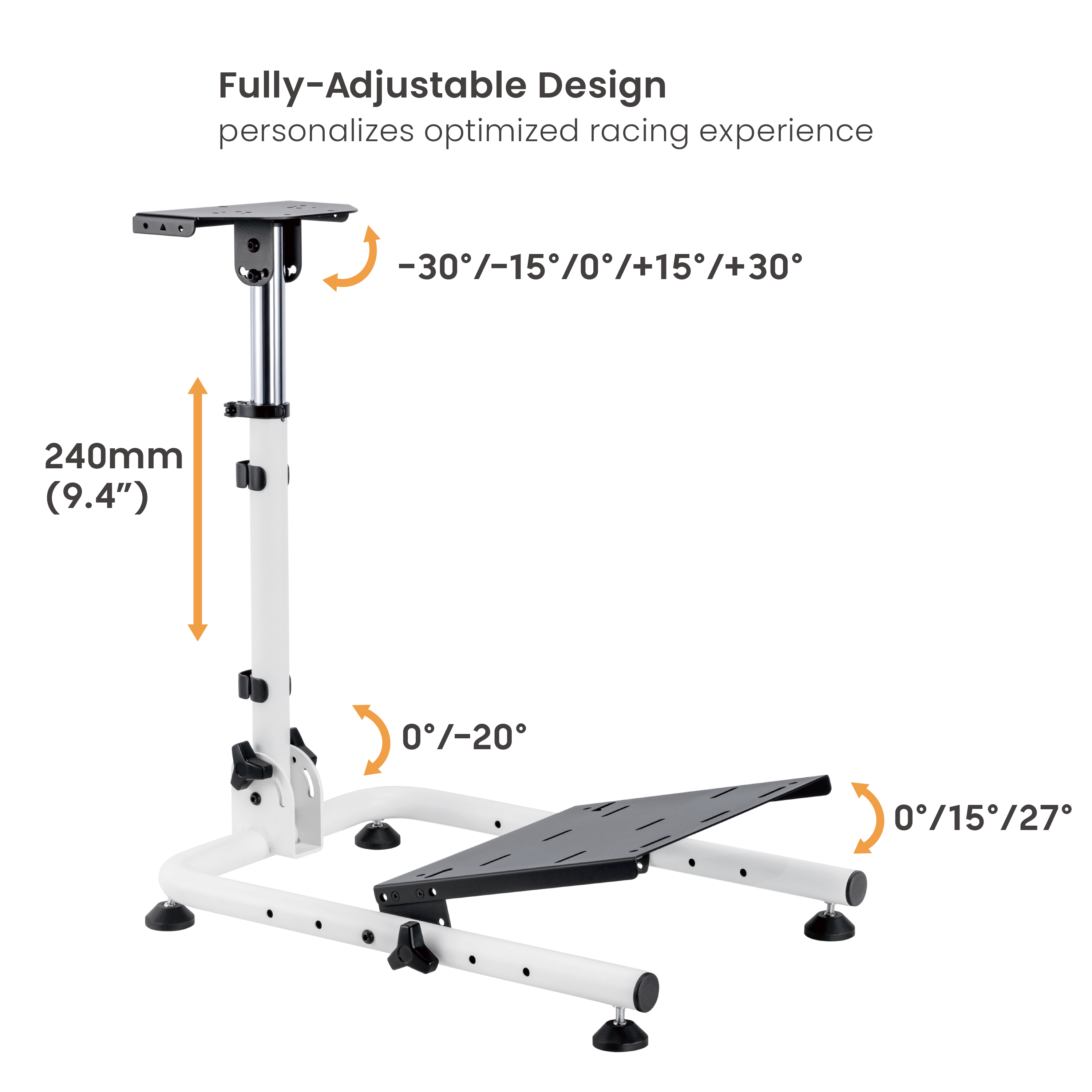Folding Racing Simulator Wheel Stand Supplier and Manufacturer- LUMI