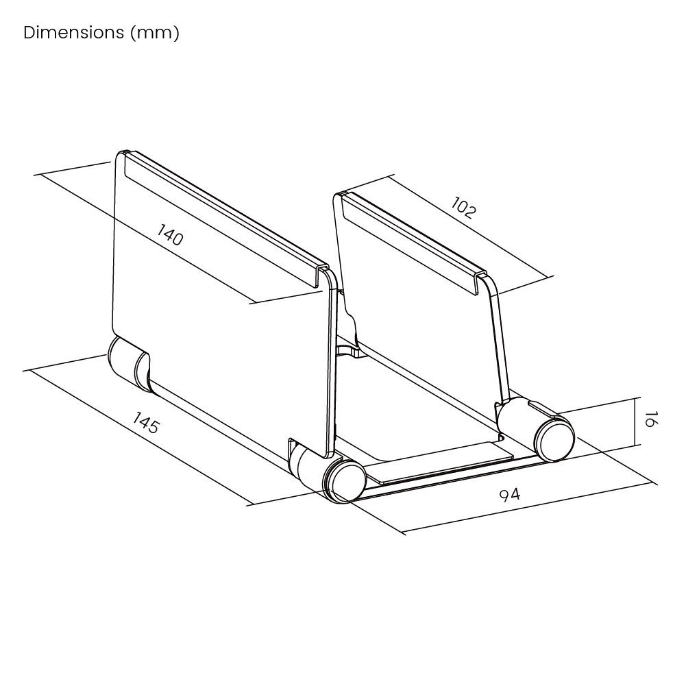 Versatile Foldable Laptop Riser Supplier and Manufacturer- LUMI