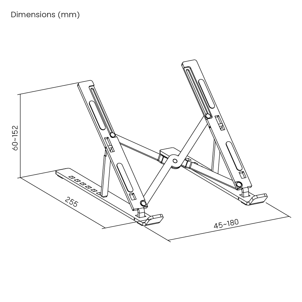 Portable 7-Level Adjustable Aluminum Laptop Riser Supplier and ...