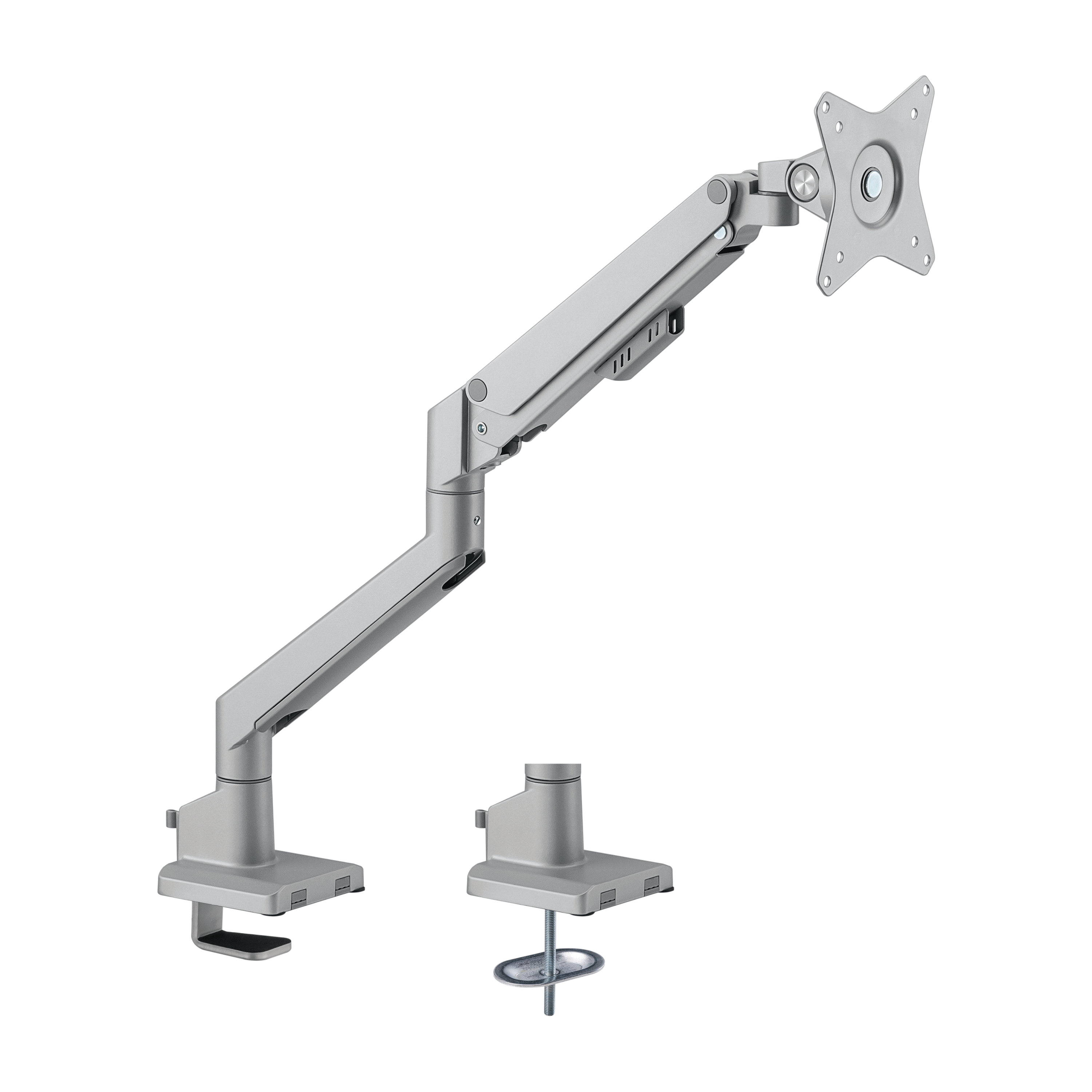 Single Monitor Thin Gas Spring Monitor Arm Supplier and Manufacturer- LUMI