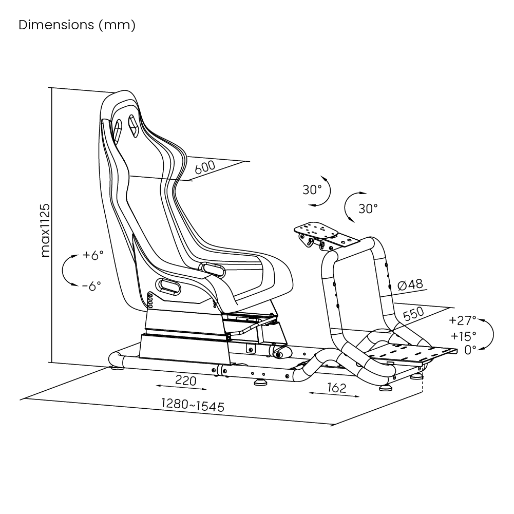 Premium Racing Simulator Cockpit Supplier and Manufacturer- LUMI