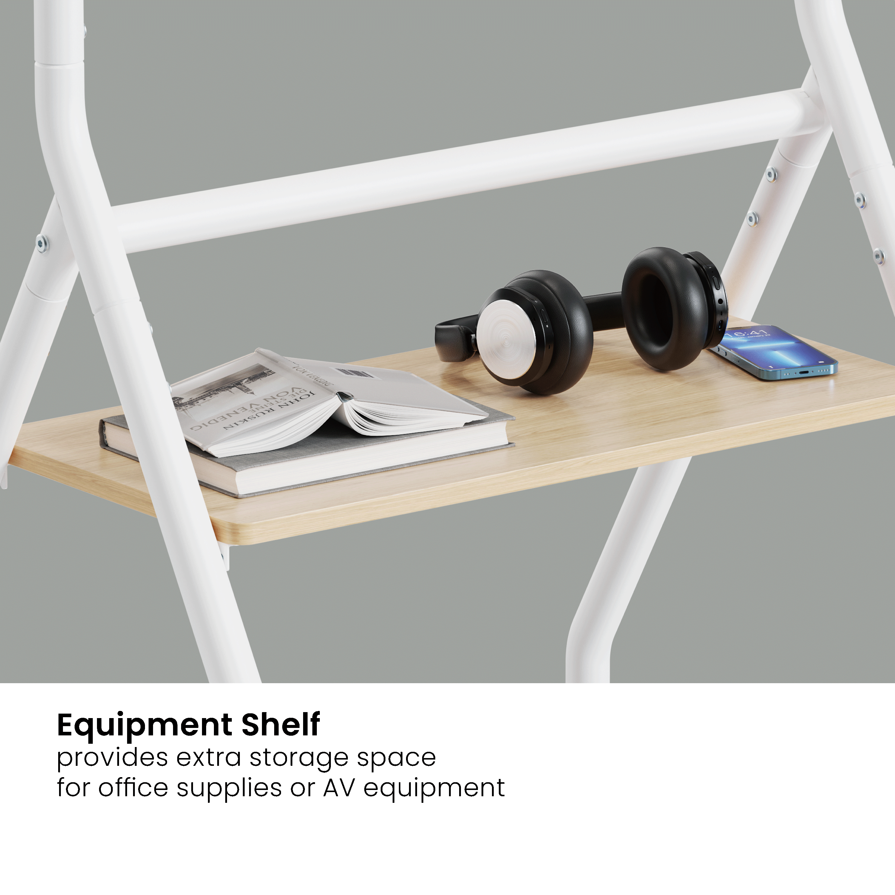 Minimalist Heavy-Duty Studio TV Cart Supplier and Manufacturer- LUMI