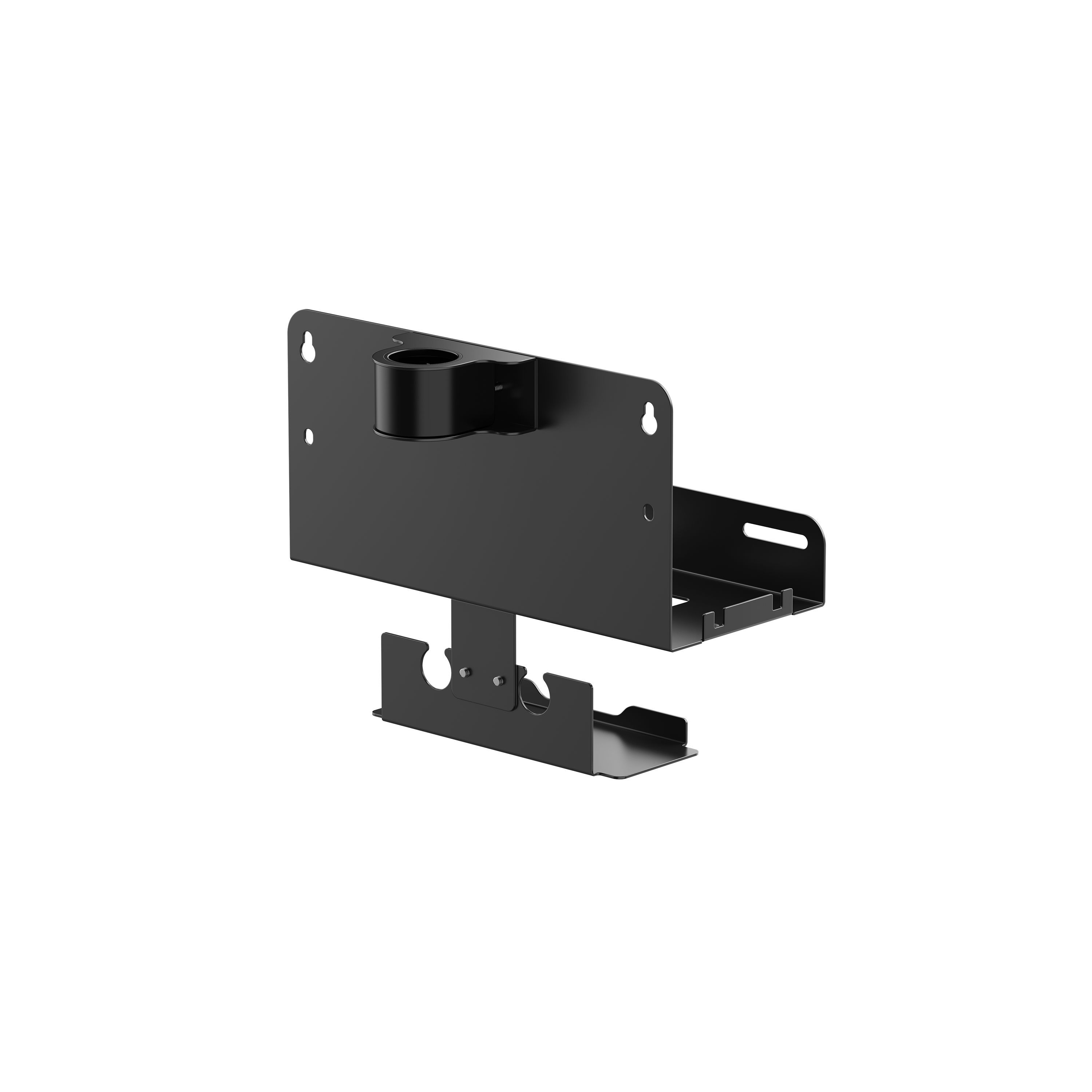 Pole-Mounted Media Player Mount with Power Strip Holder Supplier and ...