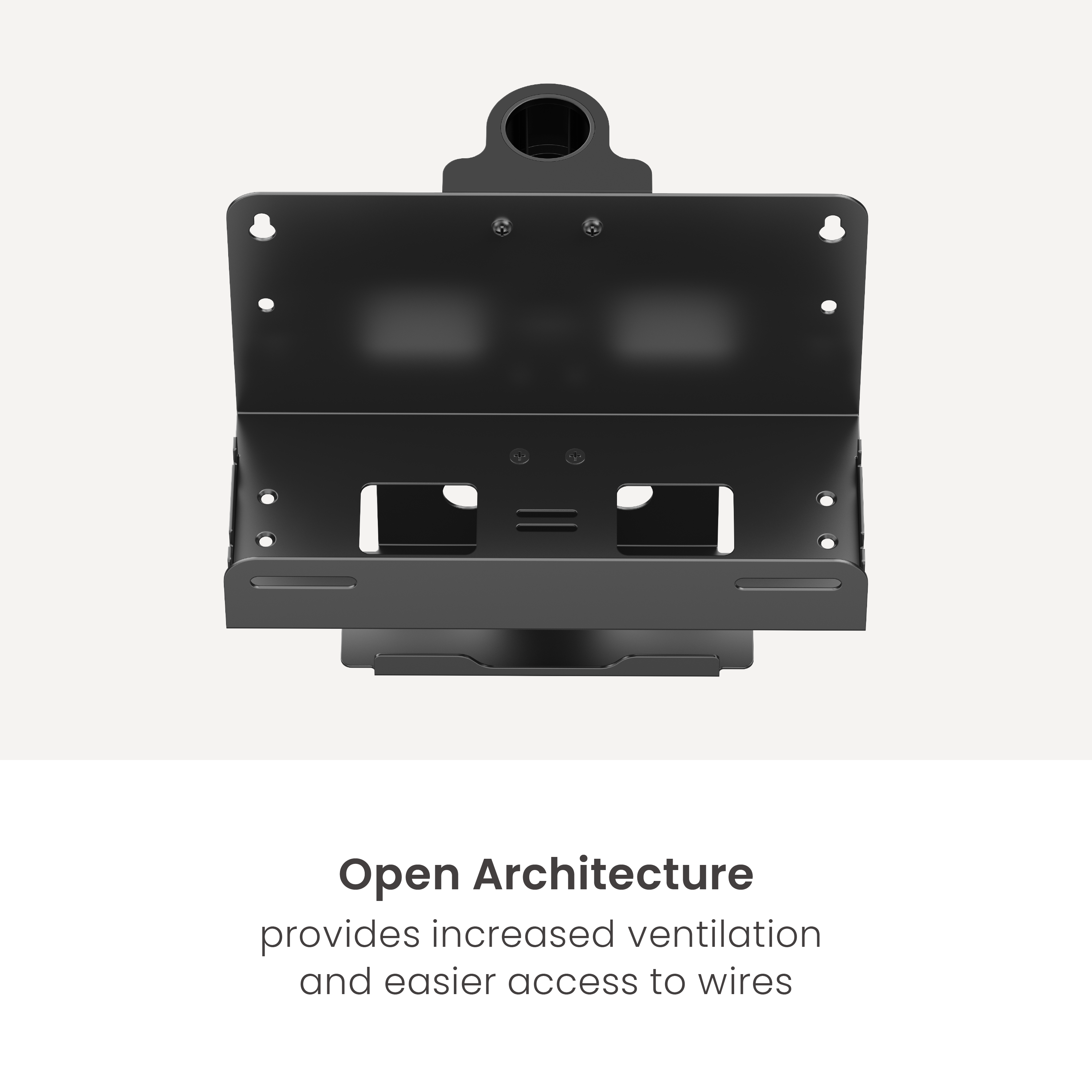 Pole-Mounted Media Player Mount with Power Strip Holder Supplier and ...