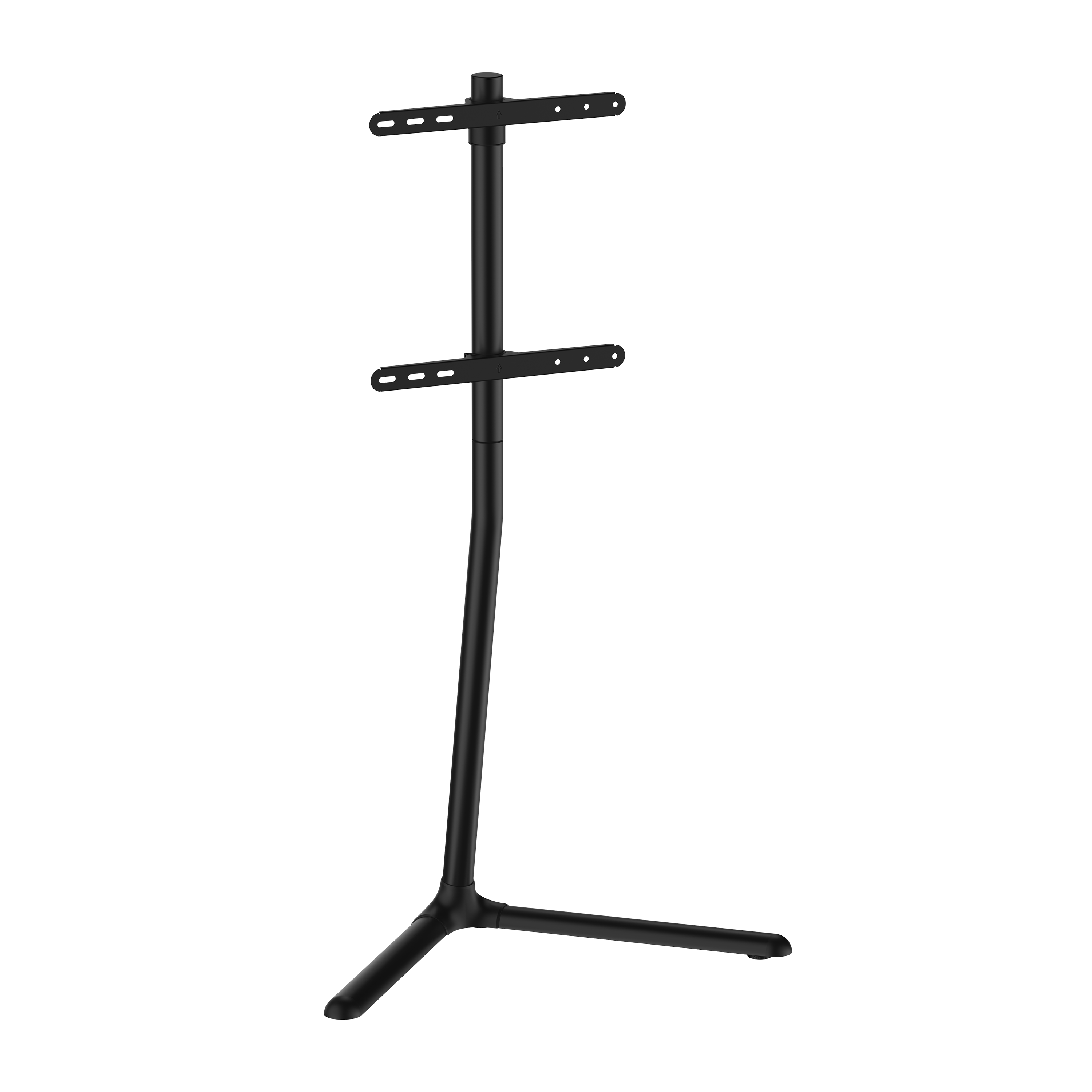 Modernist Linear Swivel Studio TV Floor Stand with V-Base Supplier and ...
