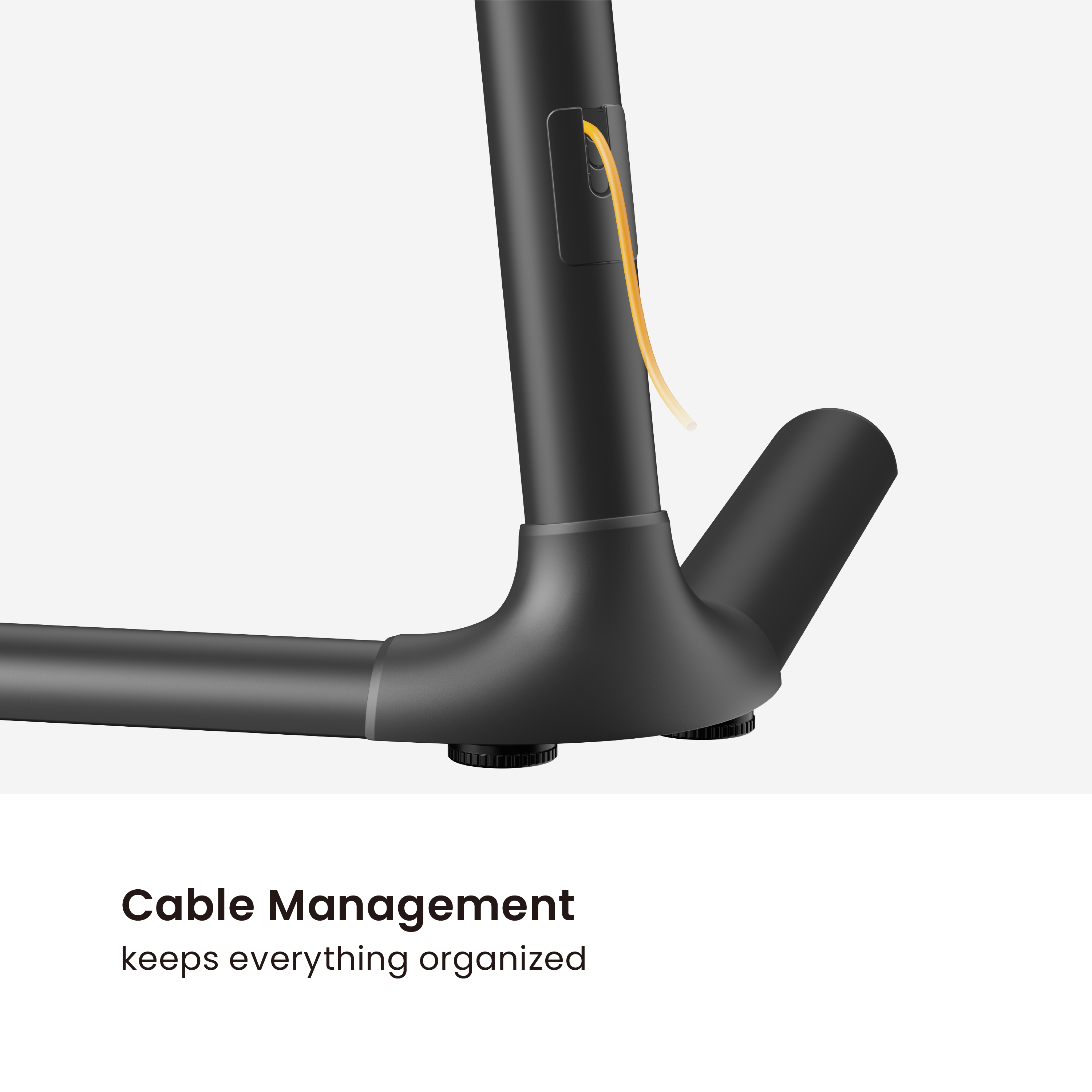 Modernist Linear Swivel Studio TV Floor Stand with V-Base Supplier and ...