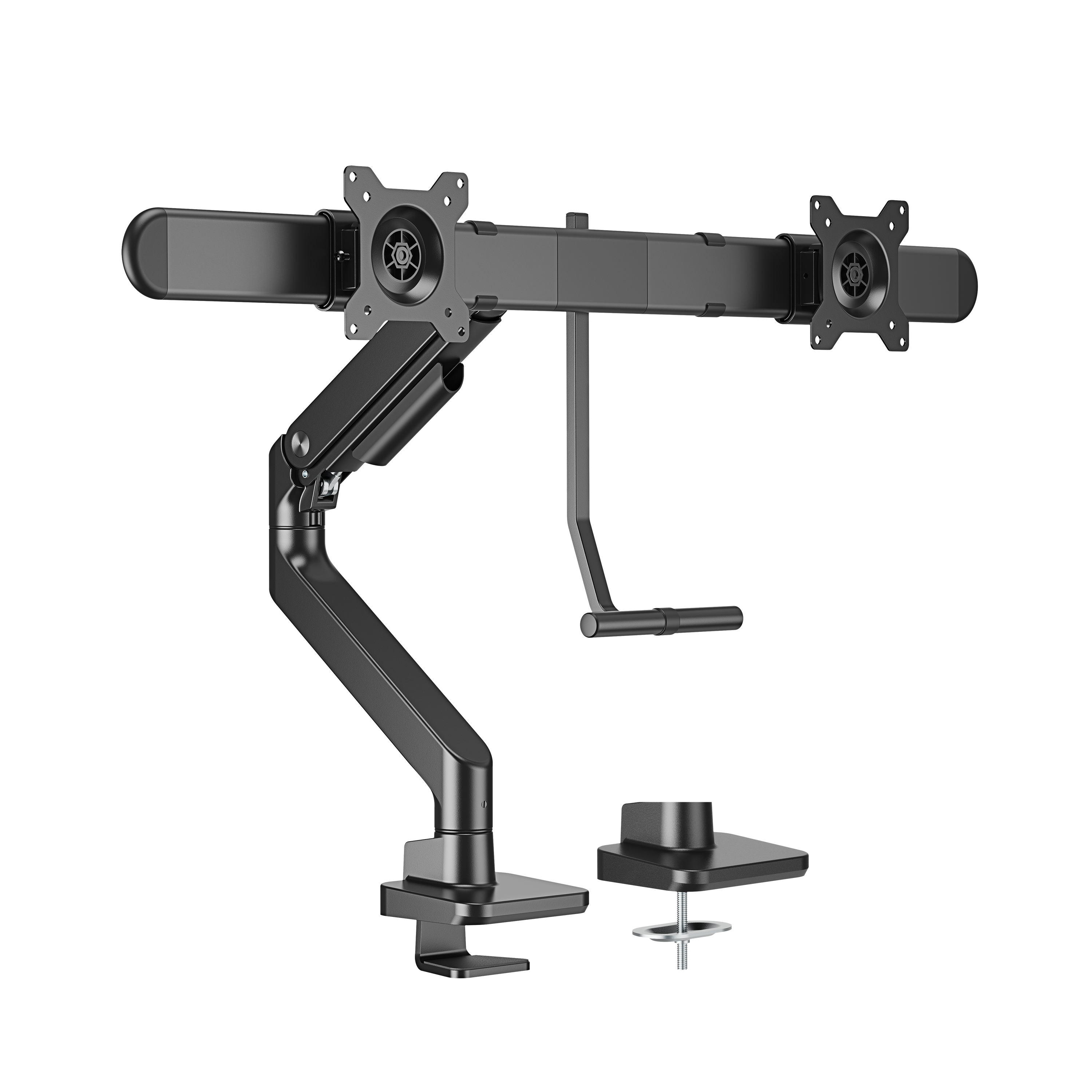 Noteworthy Gas Spring Dual Monitor Arm Supplier and Manufacturer- LUMI