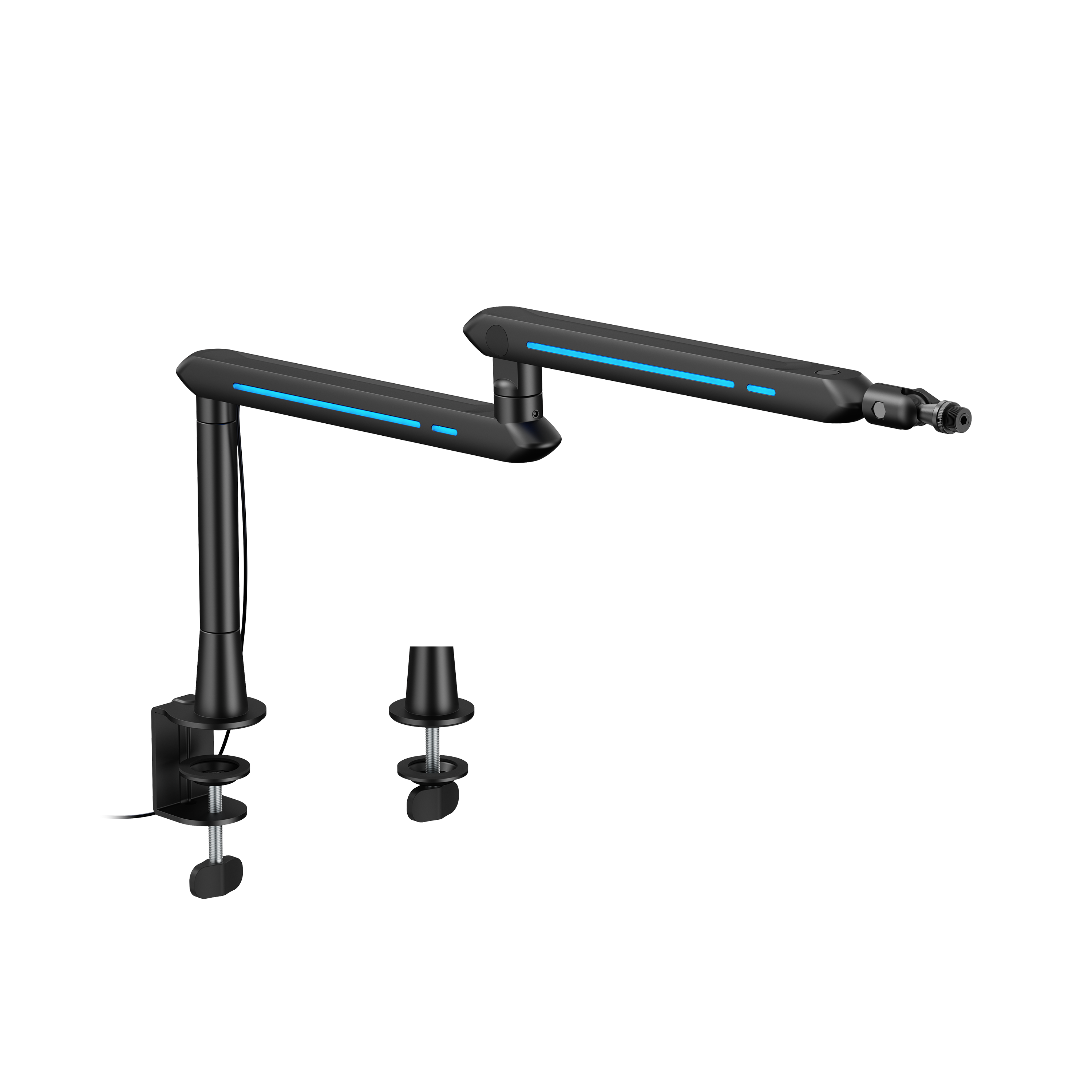 Dynamic RGB Microphone Boom Arm Supplier and Manufacturer- LUMI