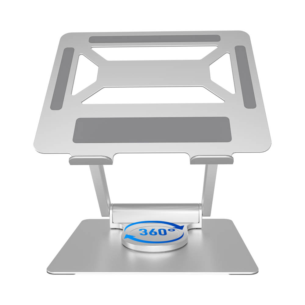 360° Rotating Foldable Laptop Riser with Docking Station Supplier and ...
