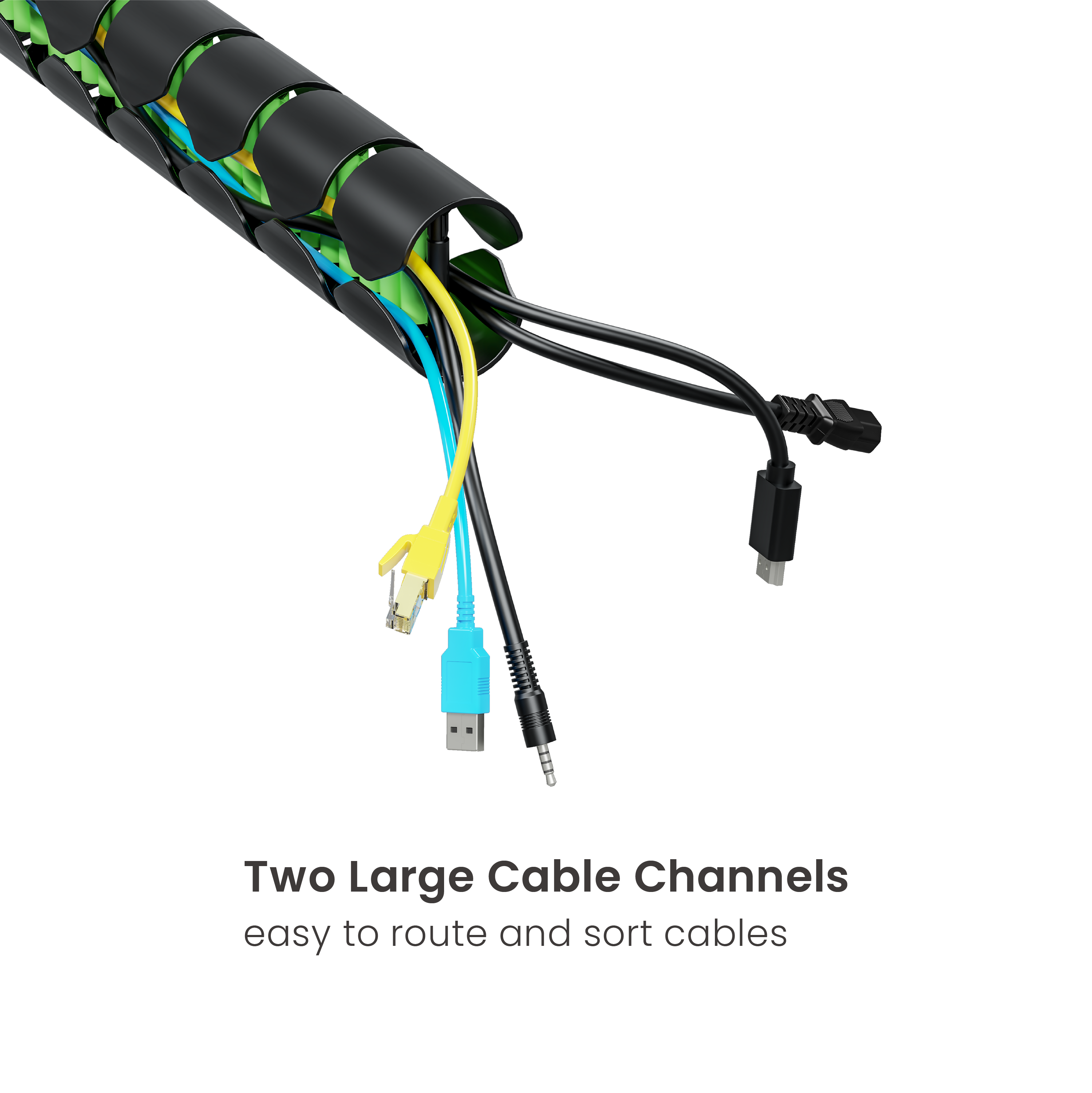 Clamp-on Gaming Cable Management Spine Supplier and Manufacturer- LUMI