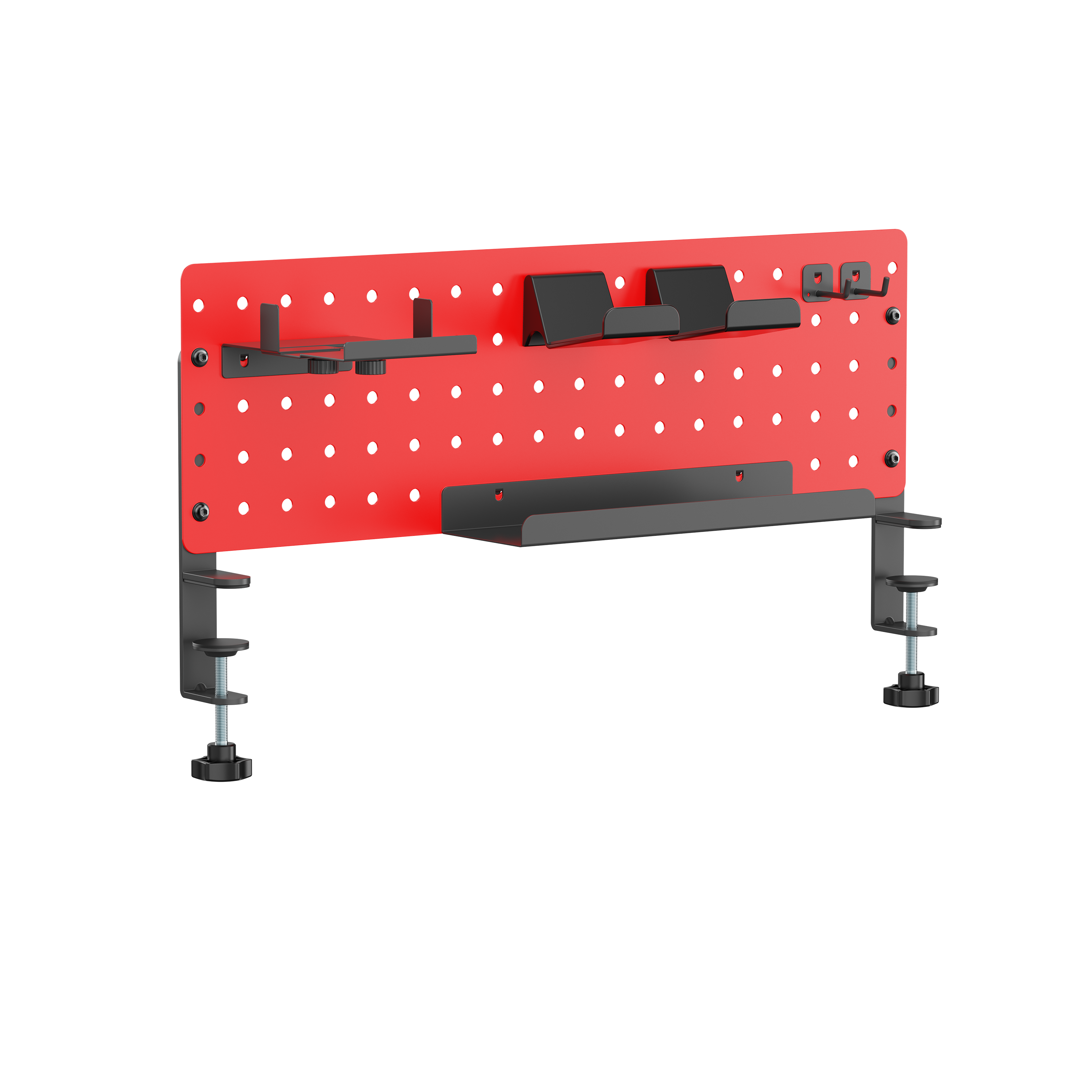 Clamp-On Desk Pegboard Organizer with Storage Kits Supplier and ...