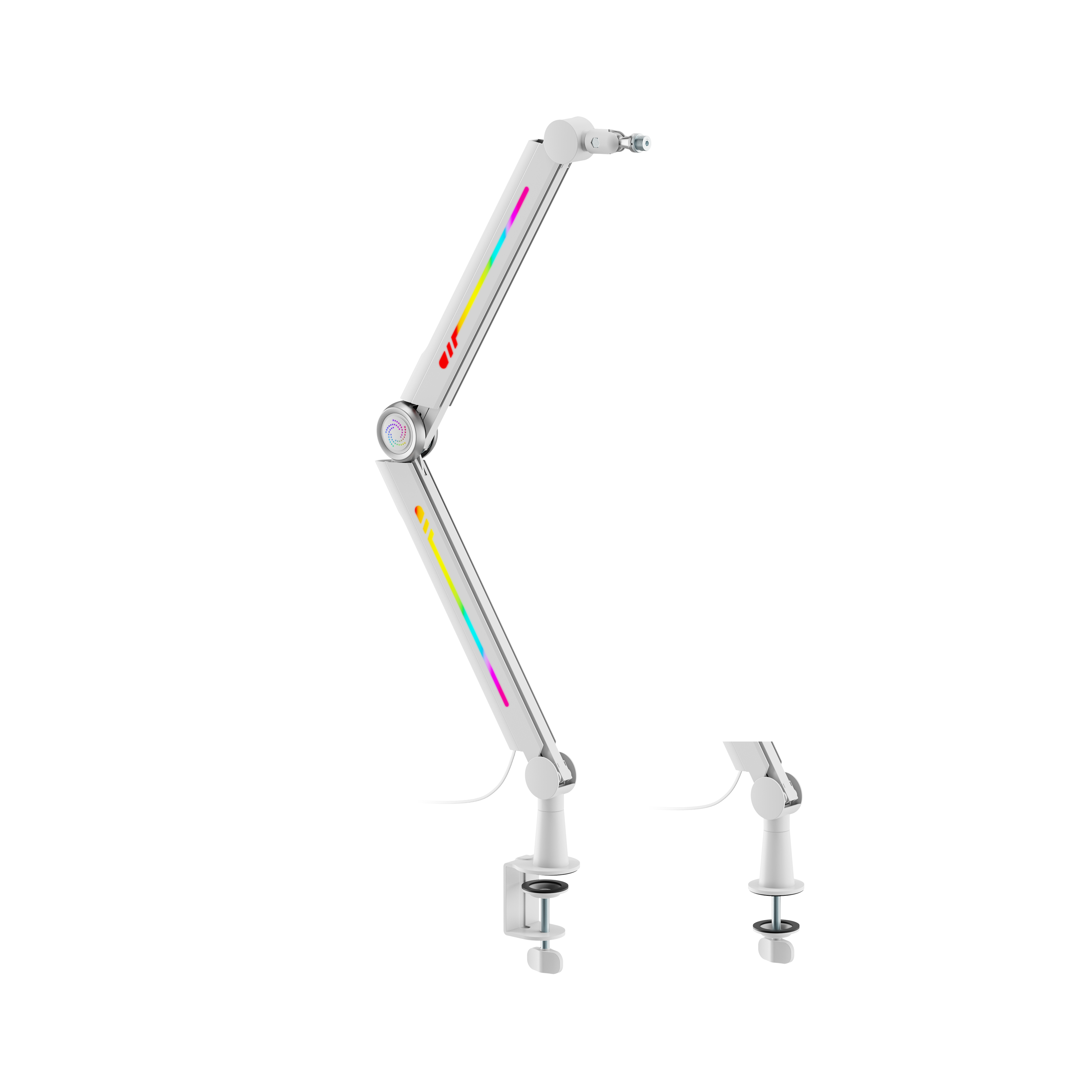 Aura RGB Microphone Boom Arm Supplier and Manufacturer- LUMI