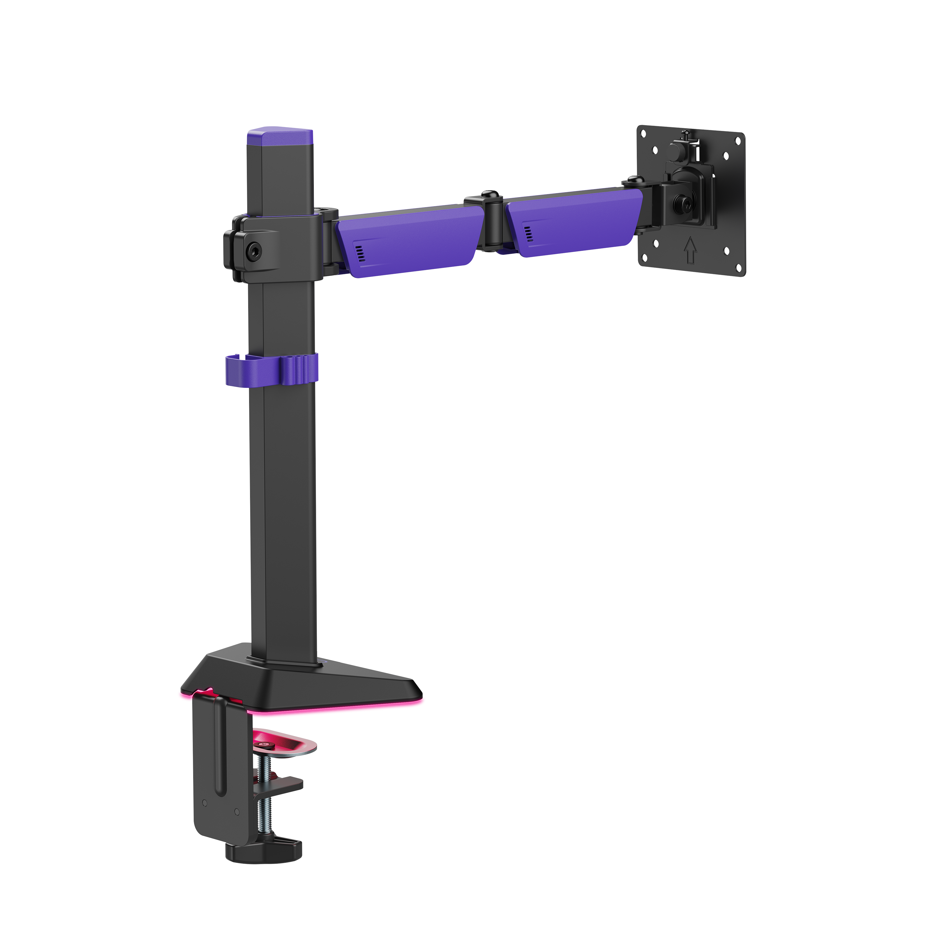 Articulating RGB Lighting Gaming Monitor Arm Supplier and Manufacturer ...