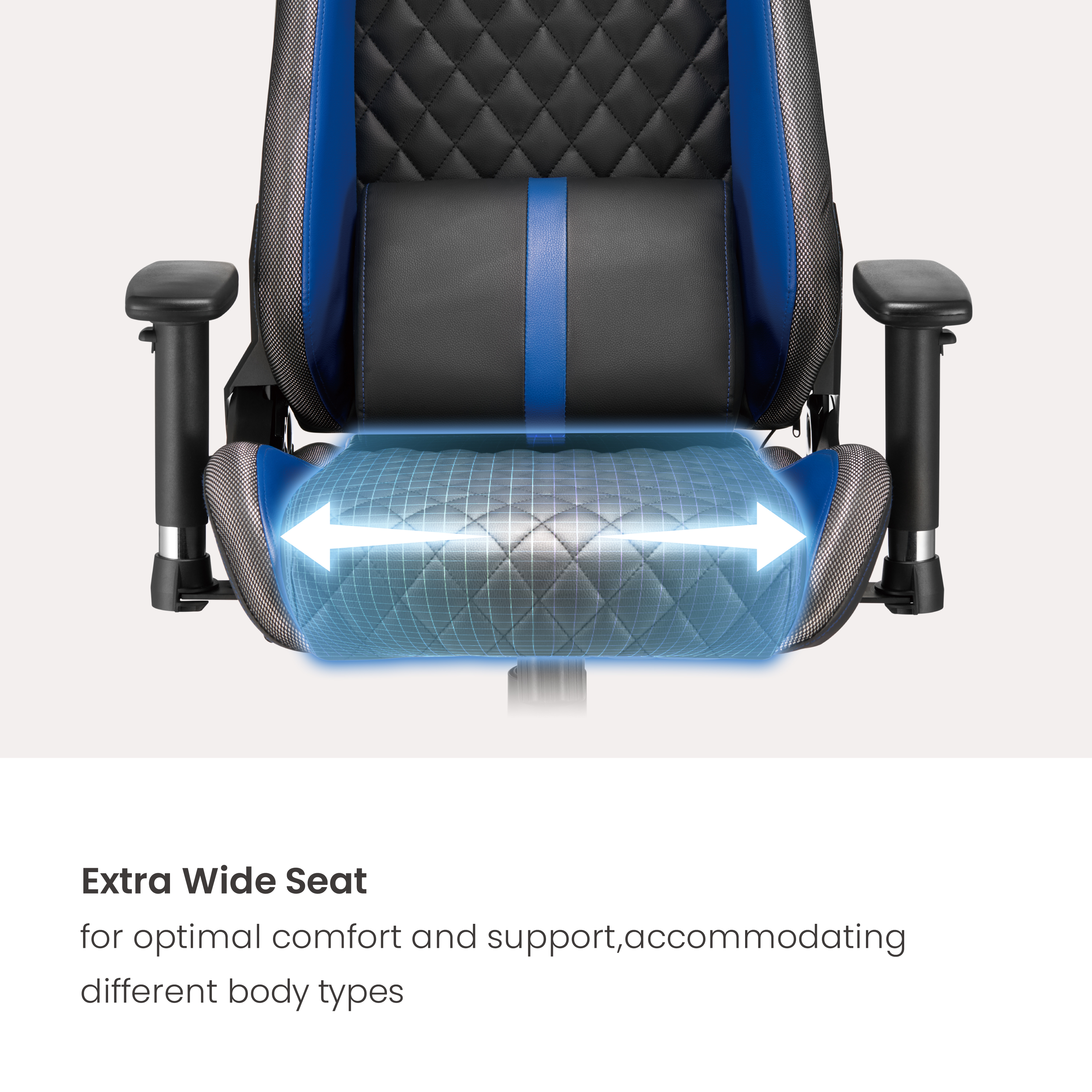 Comfy PVC Leather Gaming Chair with RGB Lighting Supplier and ...