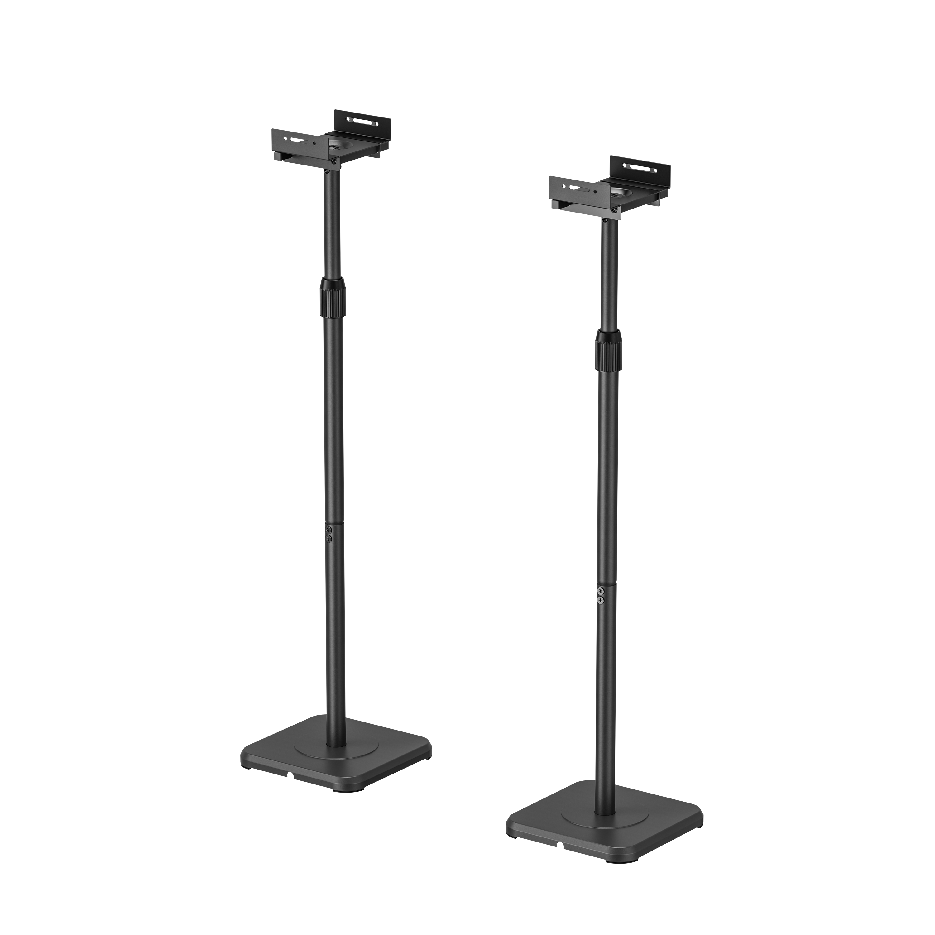 Universal Height Adjustable Speaker Floor Stand Pair Supplier and Manufacturer- LUMI