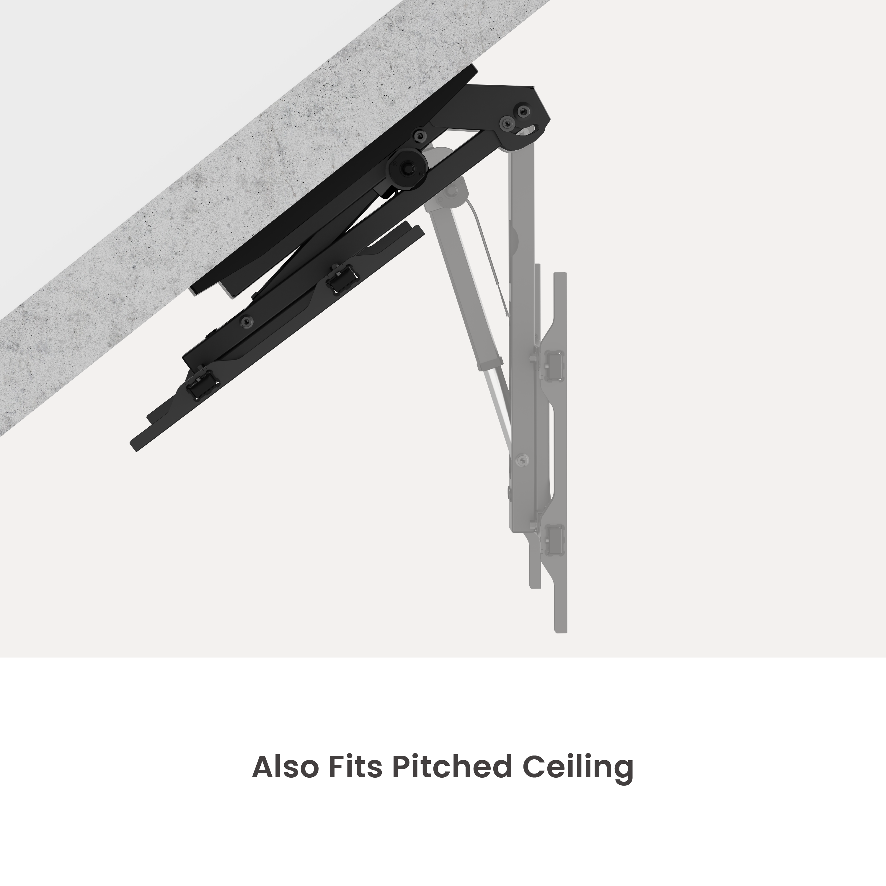 Smart Electric TV Ceiling Mount for Flat & Pitched Ceilings Supplier ...