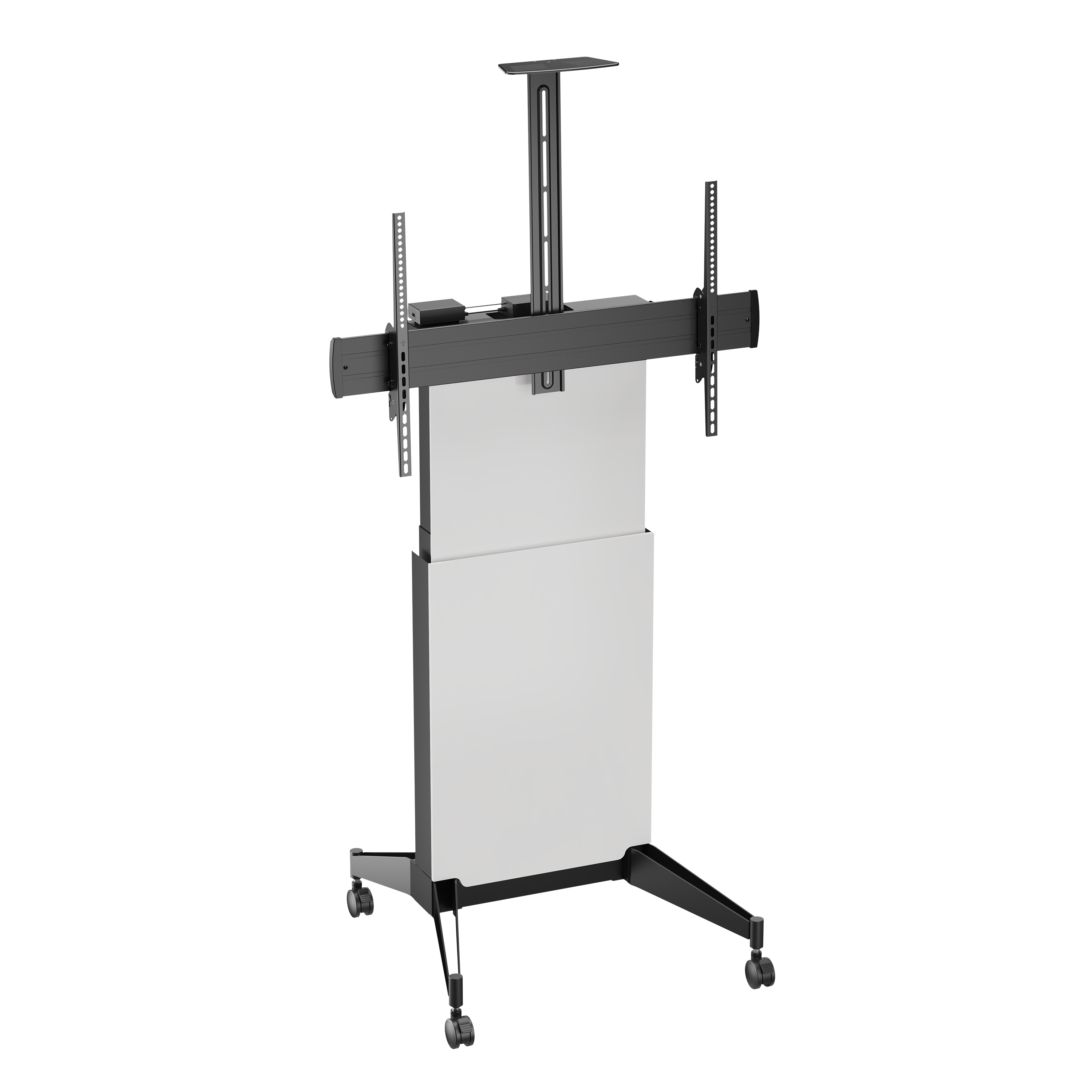 Modern Motorized Height Adjustable TV Cart Supplier and Manufacturer- LUMI