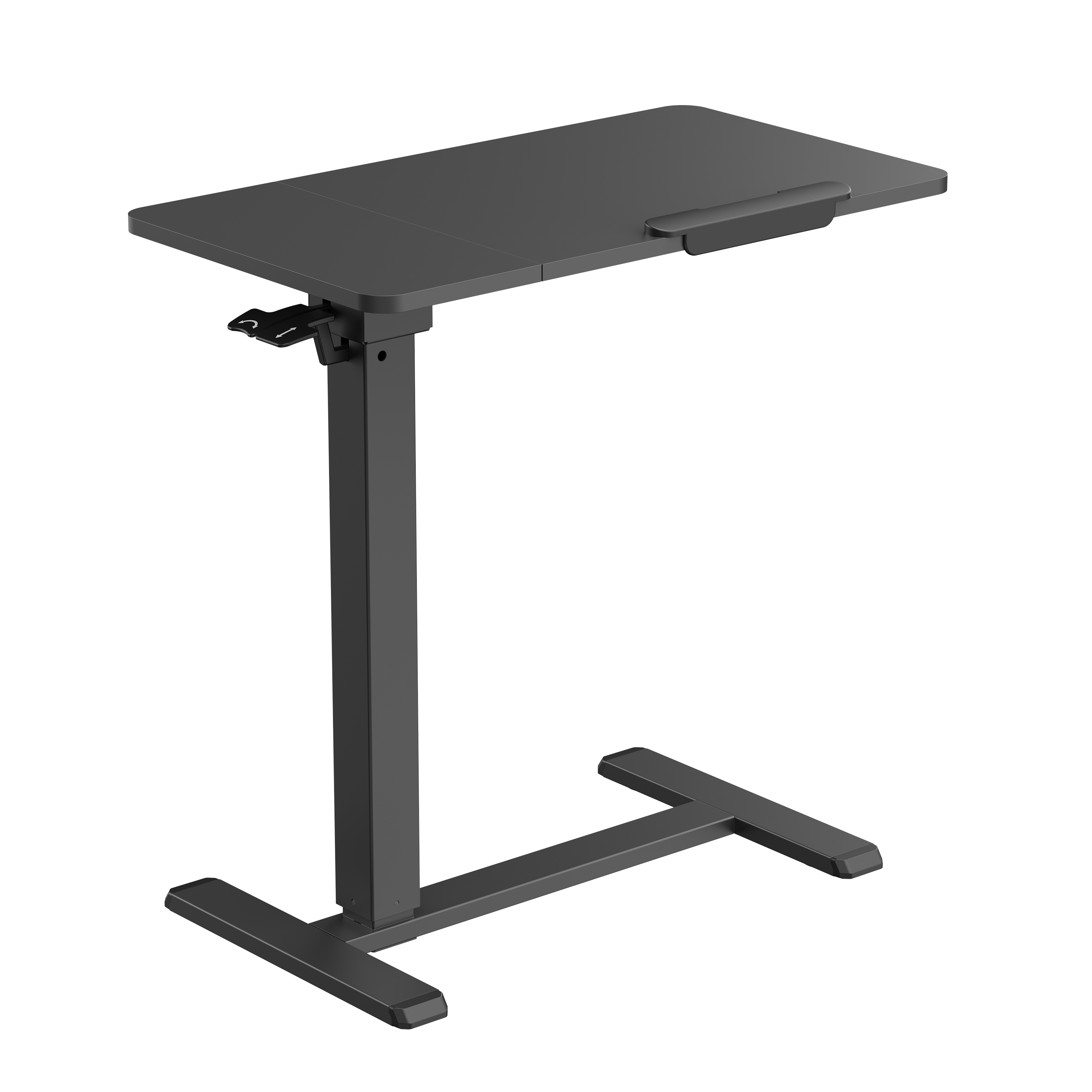 Mobile Height Adjustable Side Table with Tiltable Tabletop Supplier and ...
