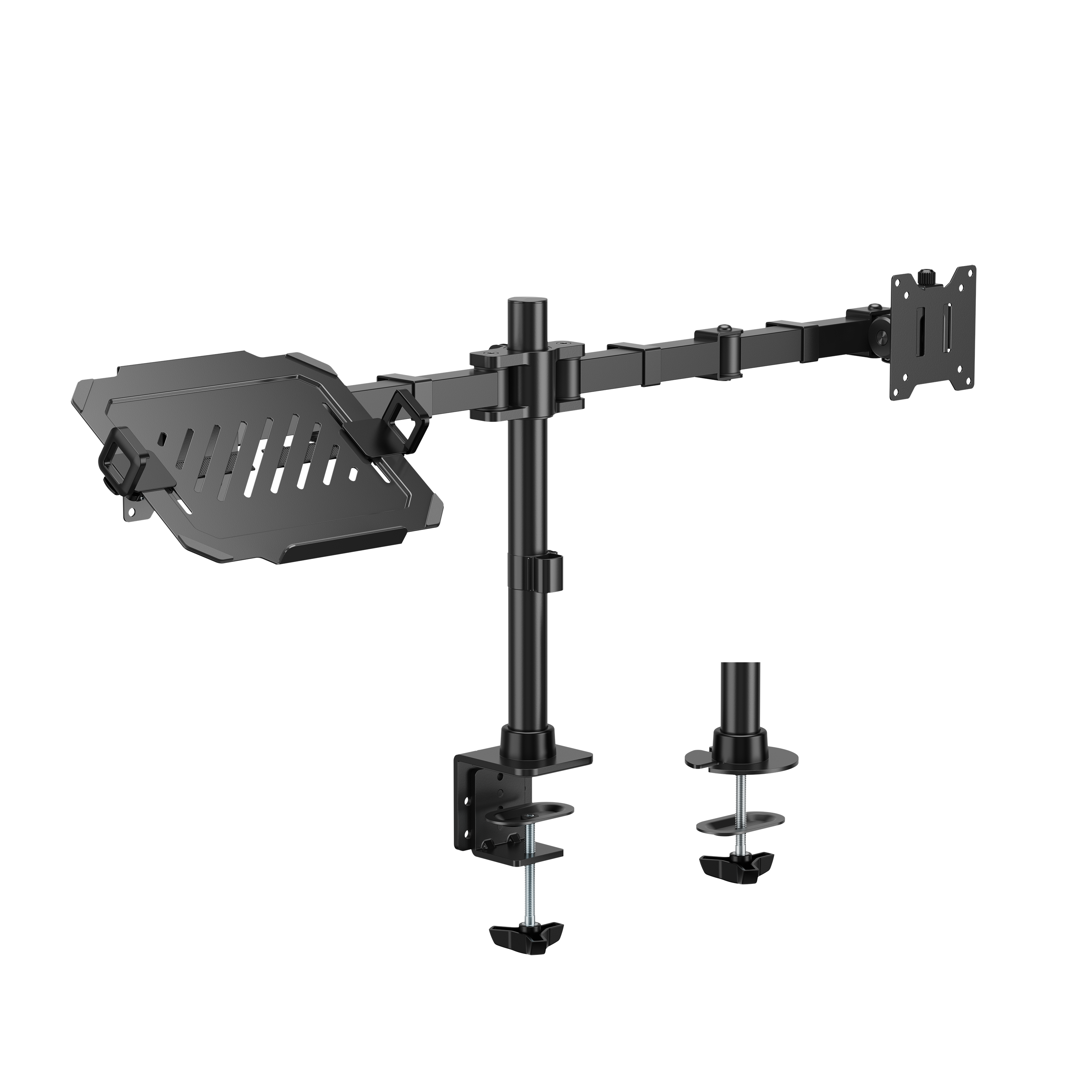 Heavy-Duty Articulating Monitor Arm with Laptop Holder Supplier and ...