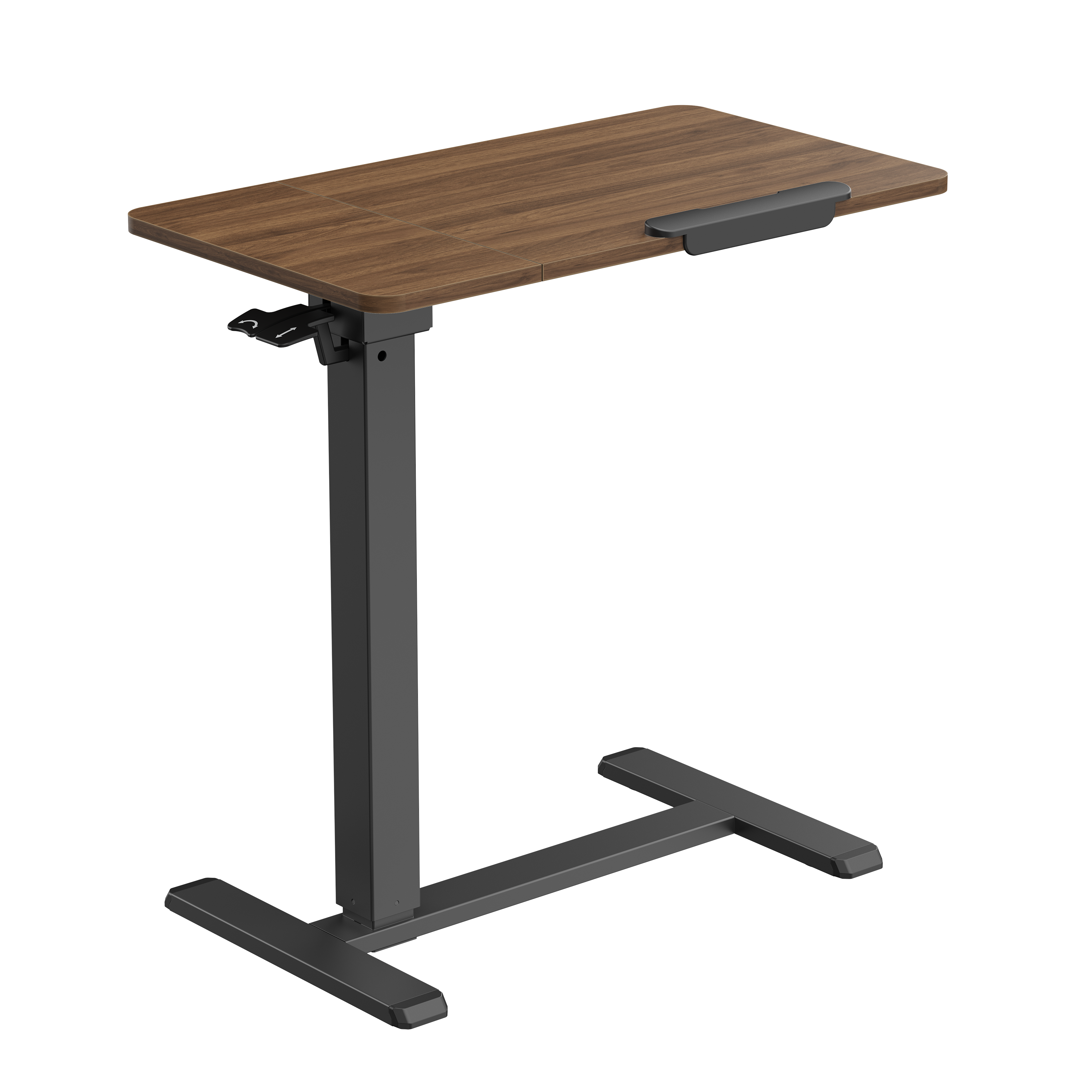 Mobile Height Adjustable Side Table with Tiltable Tabletop Supplier and ...