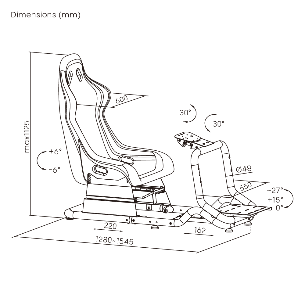 Premium Racing Simulator Cockpit Supplier and Manufacturer- LUMI