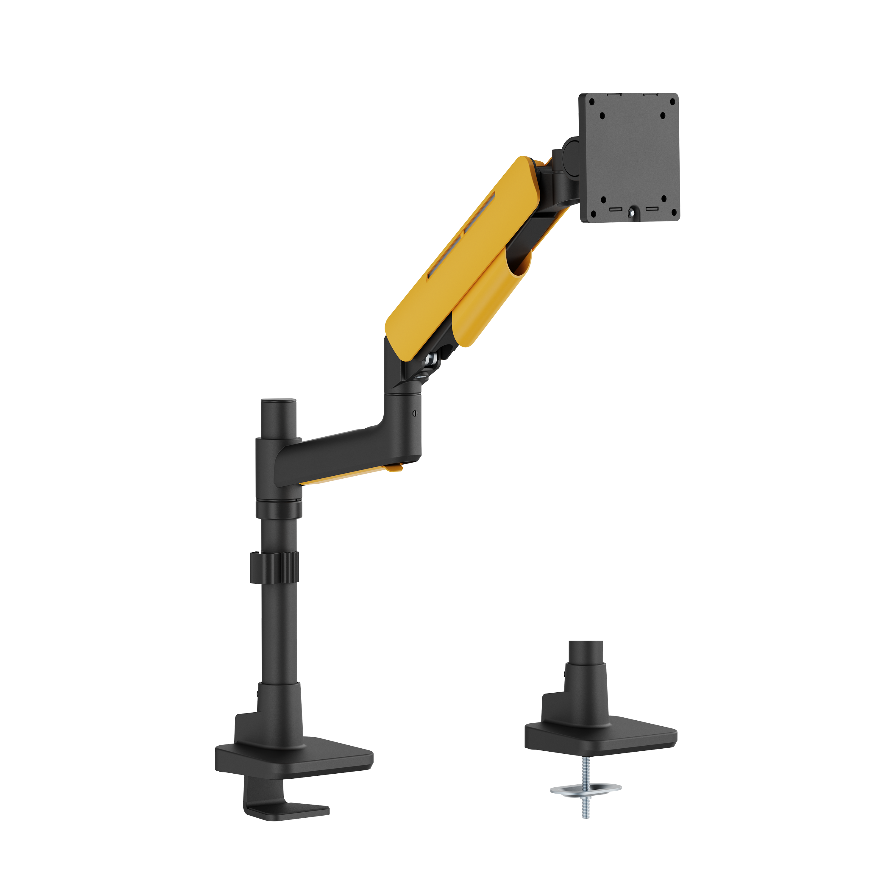 Heavy-Duty Pole-Mounted Gaming Monitor Arm Supplier and Manufacturer- LUMI