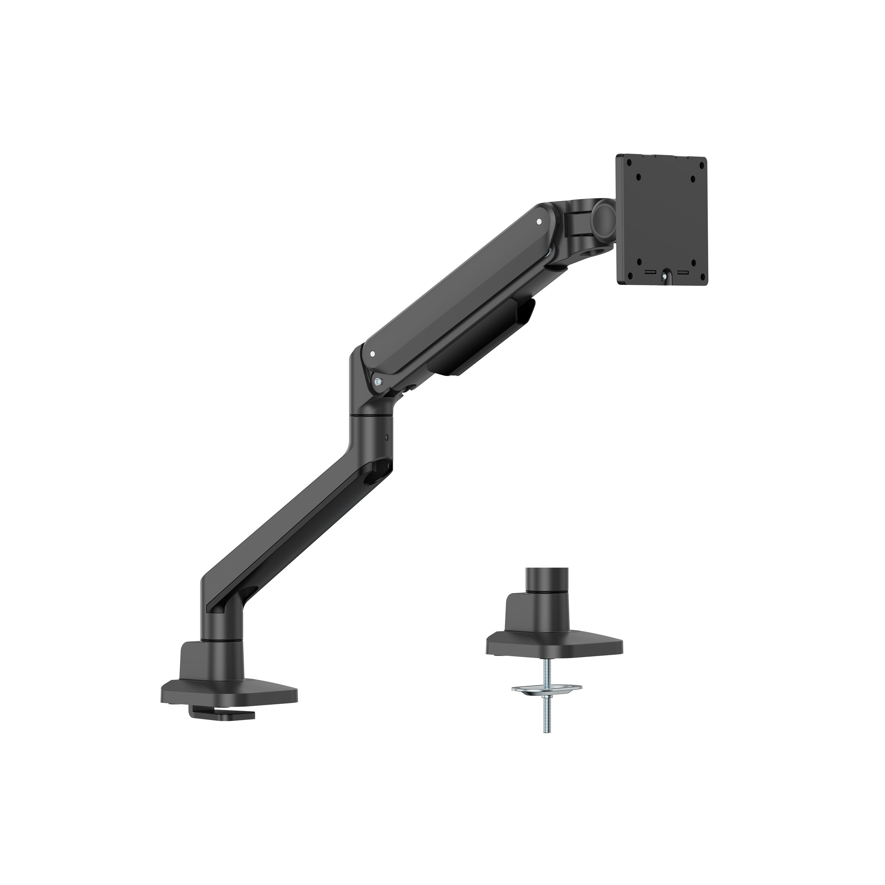 Deluxe Mechanical Spring Single Monitor Arm Supplier and Manufacturer- LUMI