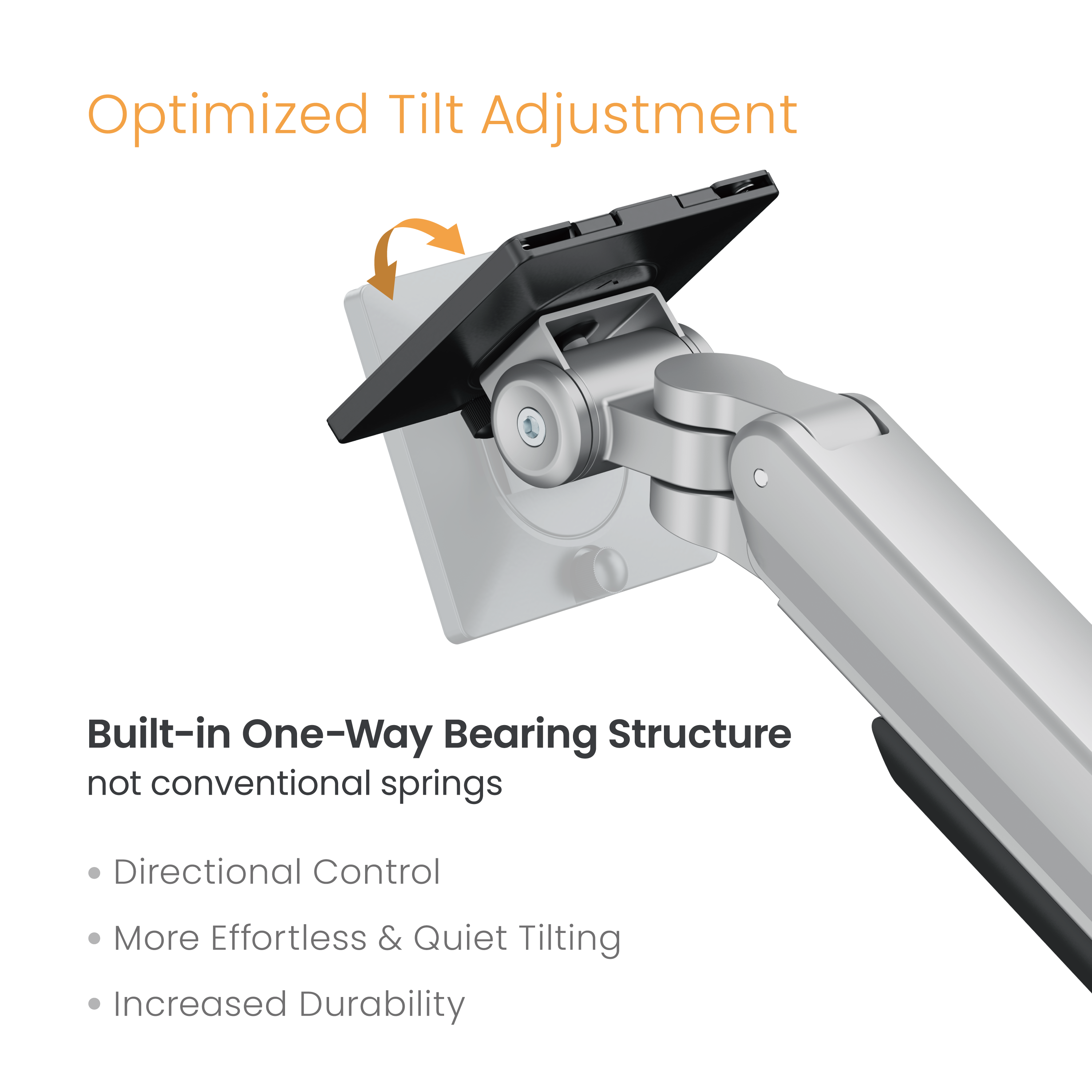 Deluxe Mechanical Spring Single Monitor Arm Supplier and Manufacturer- LUMI