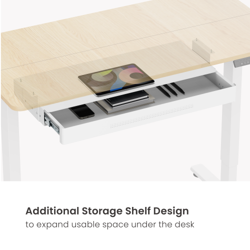 Under-Desk Storage Drawer with Shelf & USB Ports (Large Size) Supplier ...