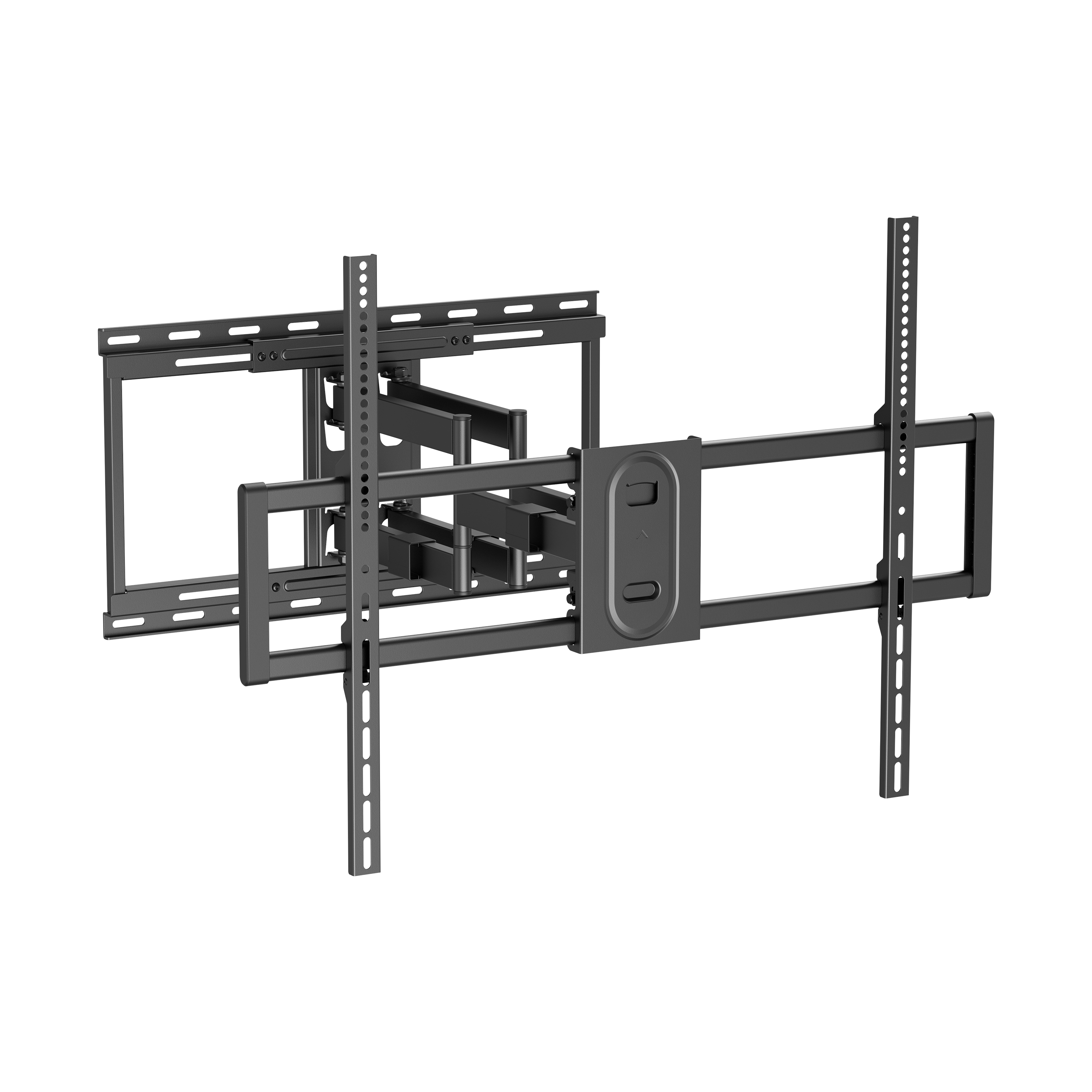 Heavy-Duty Full-Motion TV Wall Mount with Lateral Shift Wall Plate ...