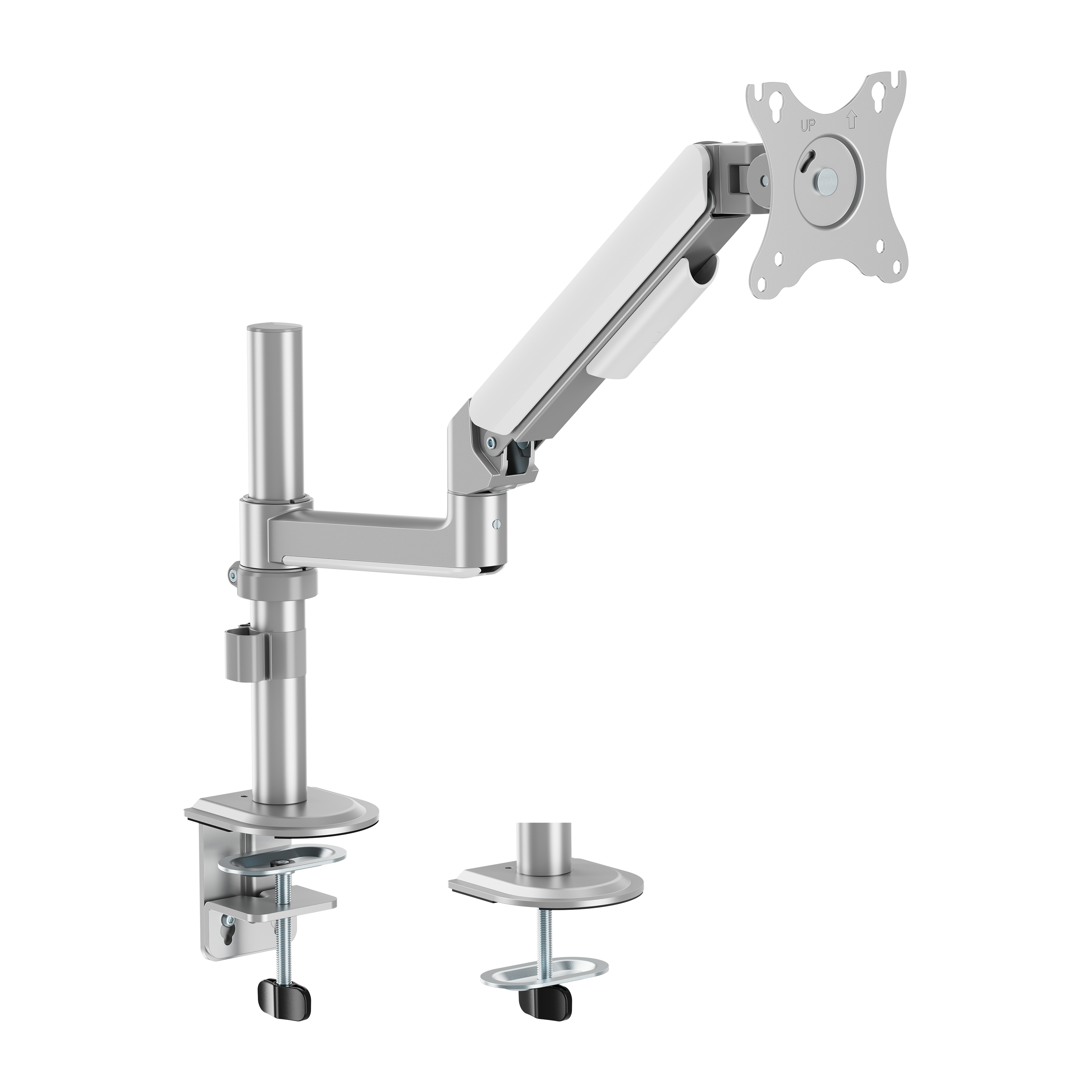 Counterbalance Pole-Mounted Mechanical Spring Single Monitor Arm ...