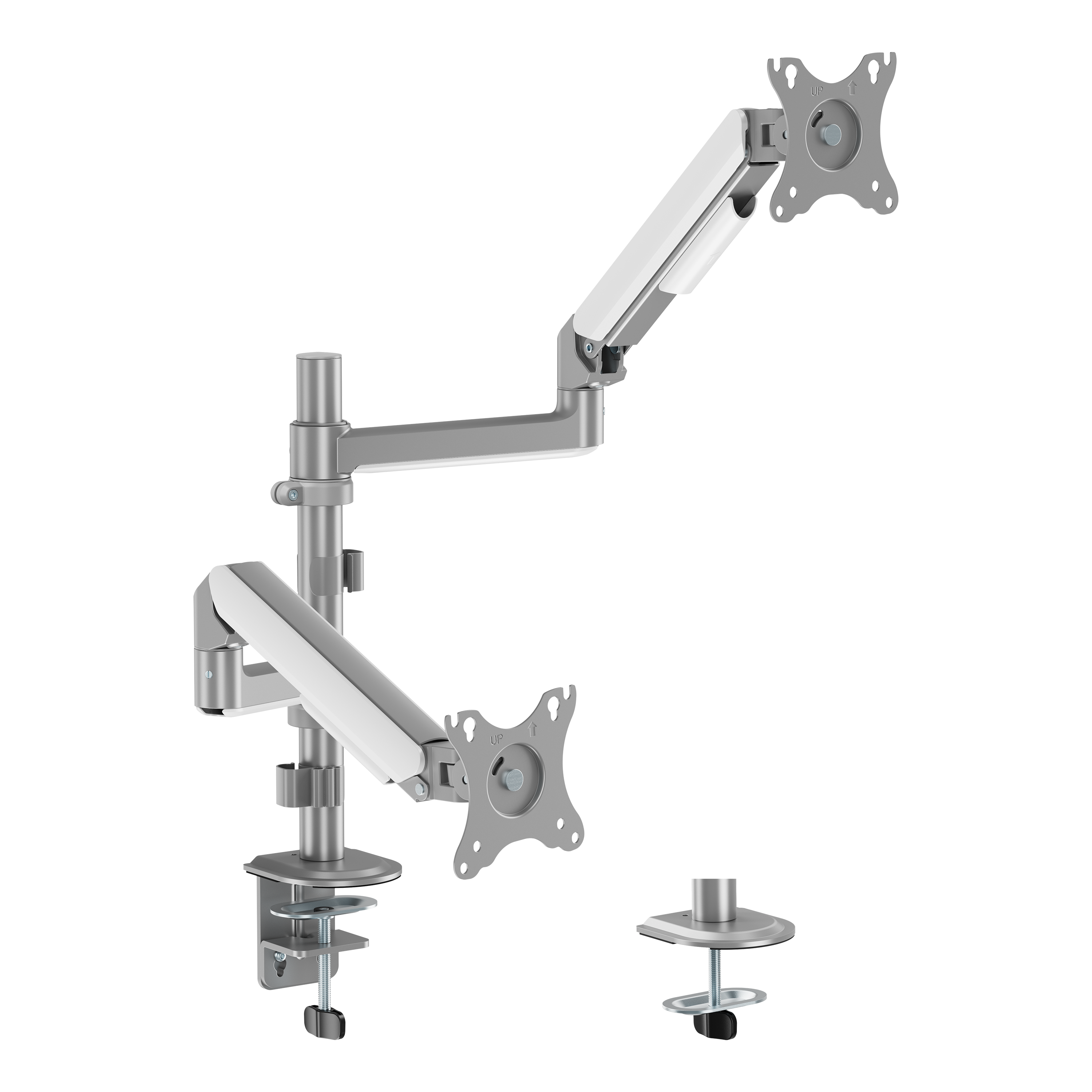 Counterbalance Pole-Mounted Gas Spring Dual Monitor Arm Supplier and ...