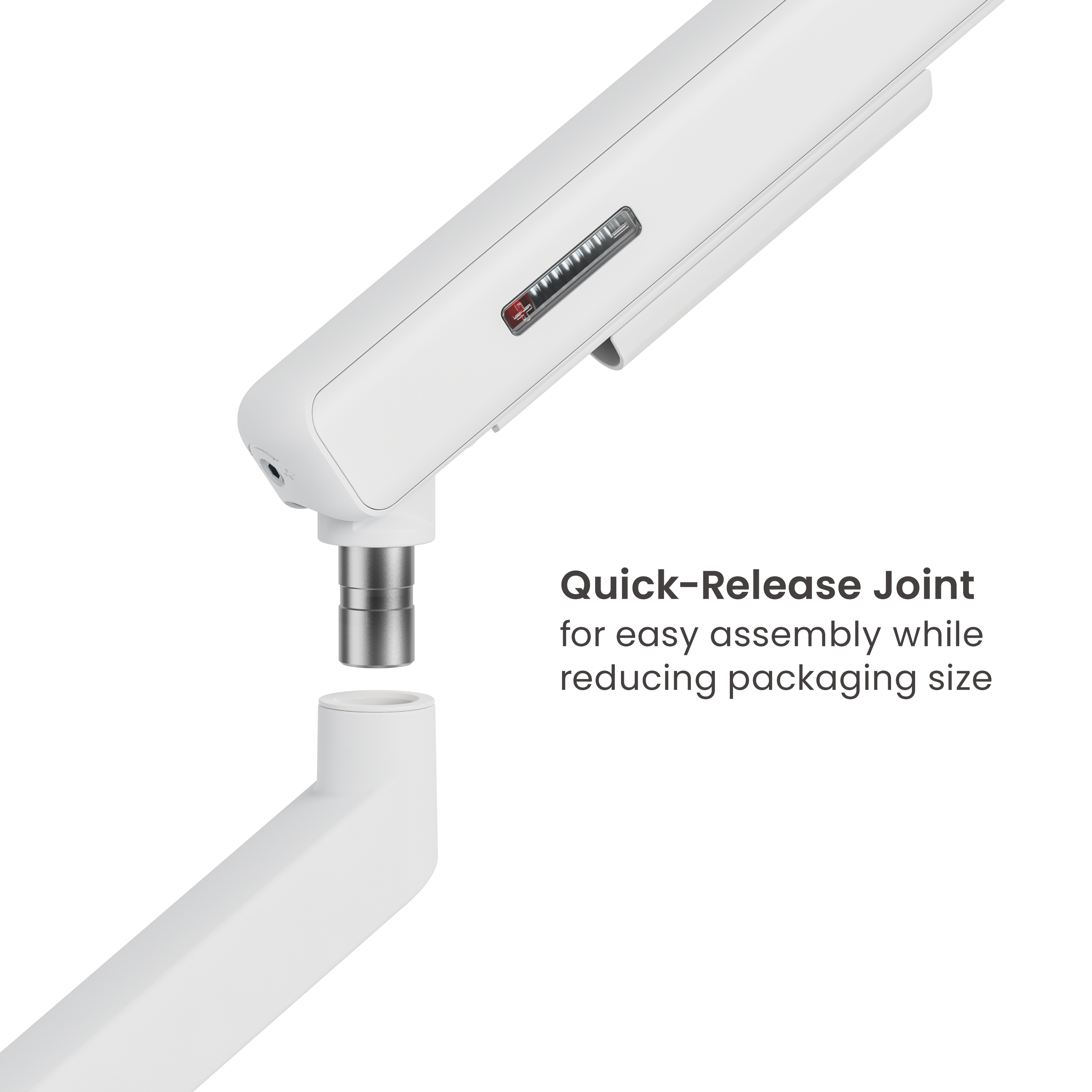 Premium Mechanical Spring Monitor Arm with Laptop Holder Supplier and ...