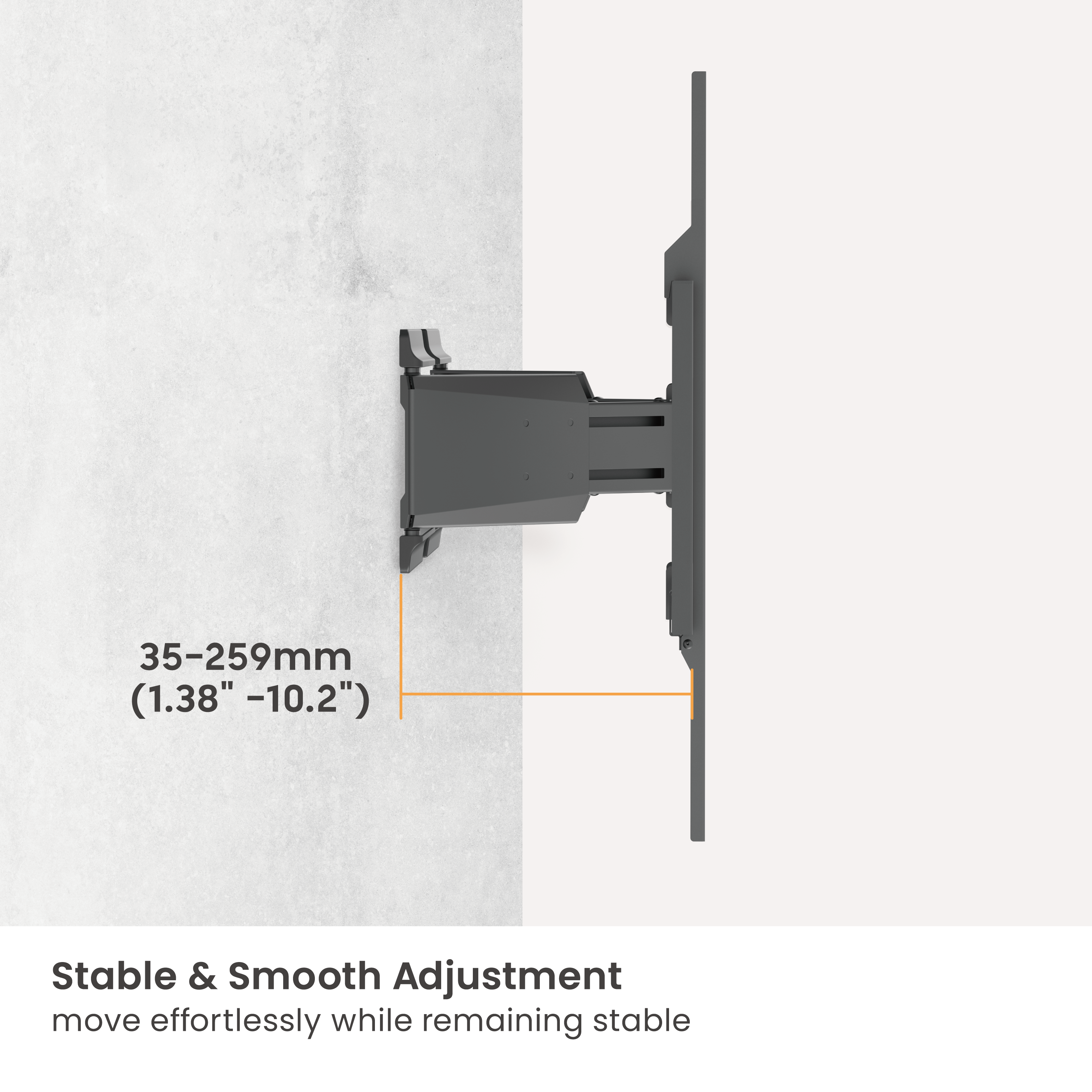 Ultra-Slim Heavy-Duty Full-Motion TV Mounts Supplier and Manufacturer- LUMI