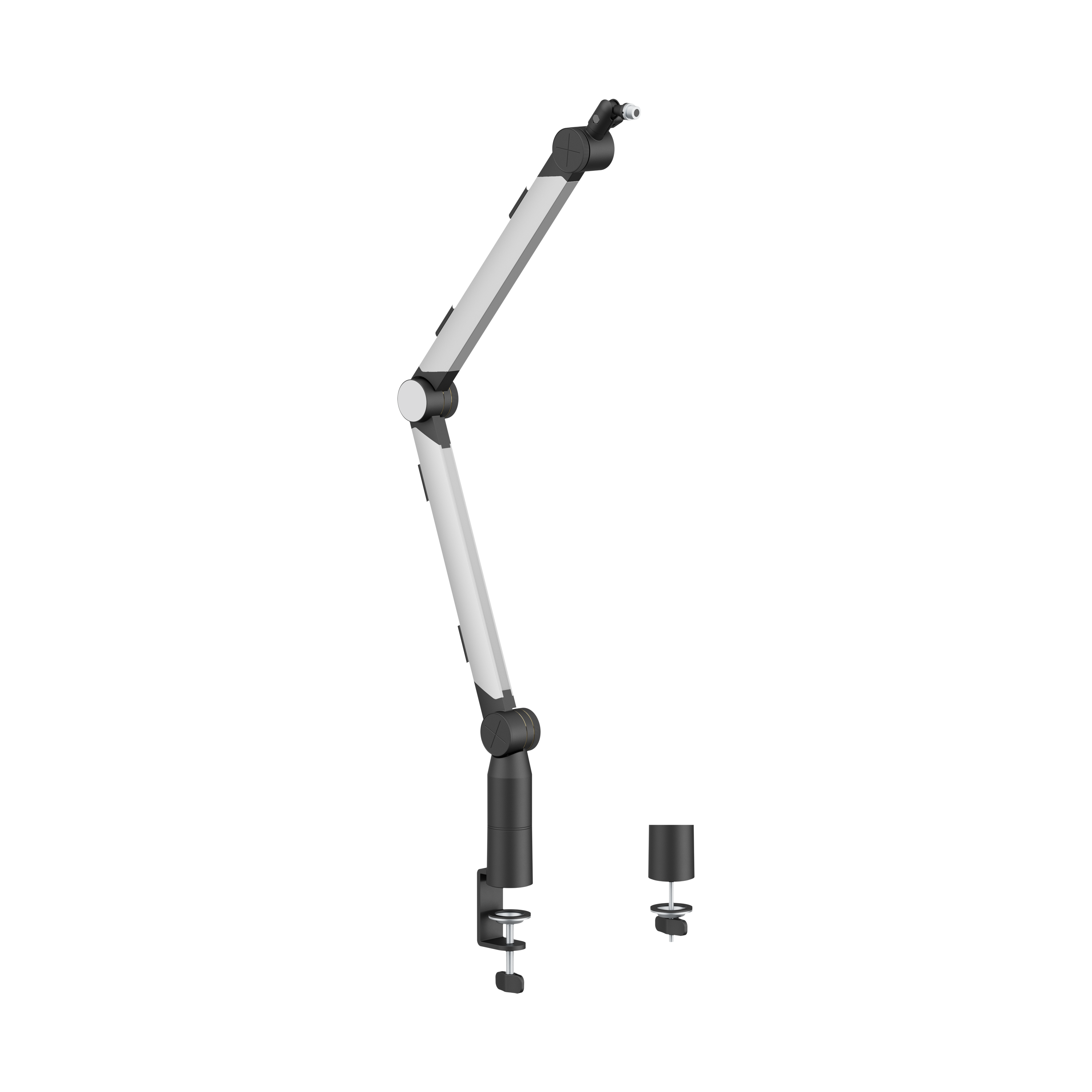 Aluminum Dynamic RGB Microphone Boom Arm Supplier and Manufacturer- LUMI