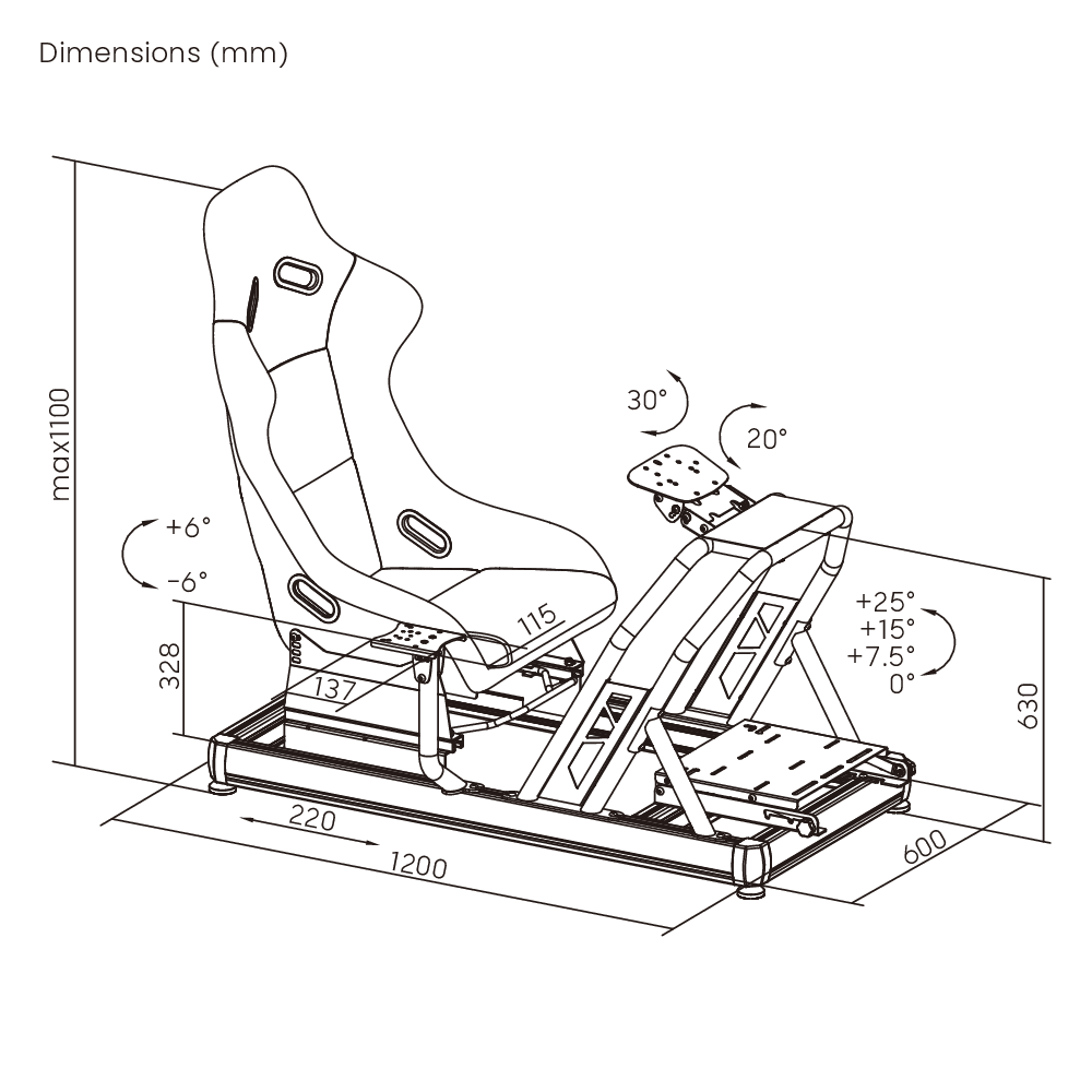 Upscale Full Aluminum Racing Simulator Cockpit Supplier and ...